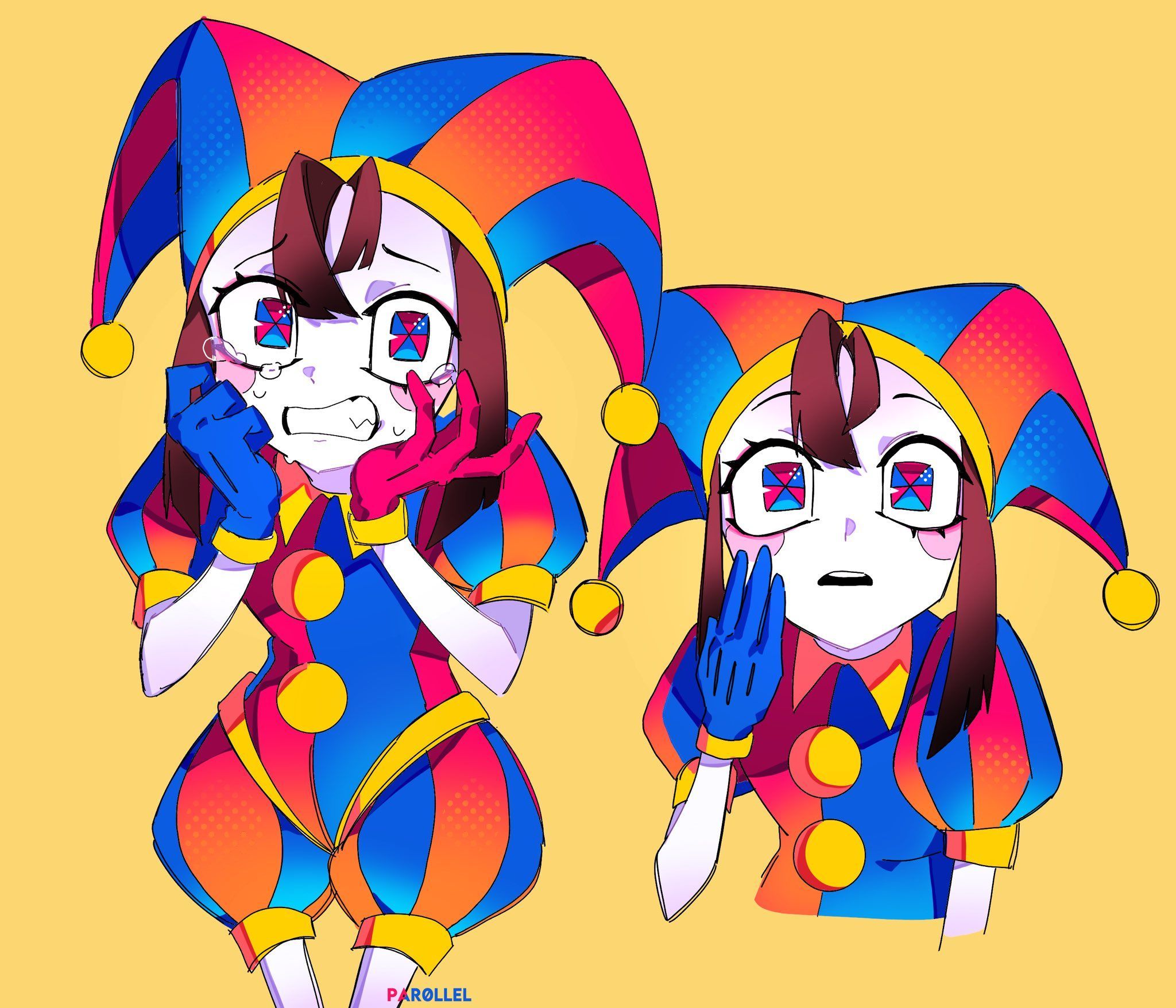 Pomni Wallpapers - Top Free Pomni Backgrounds - WallpaperAccess