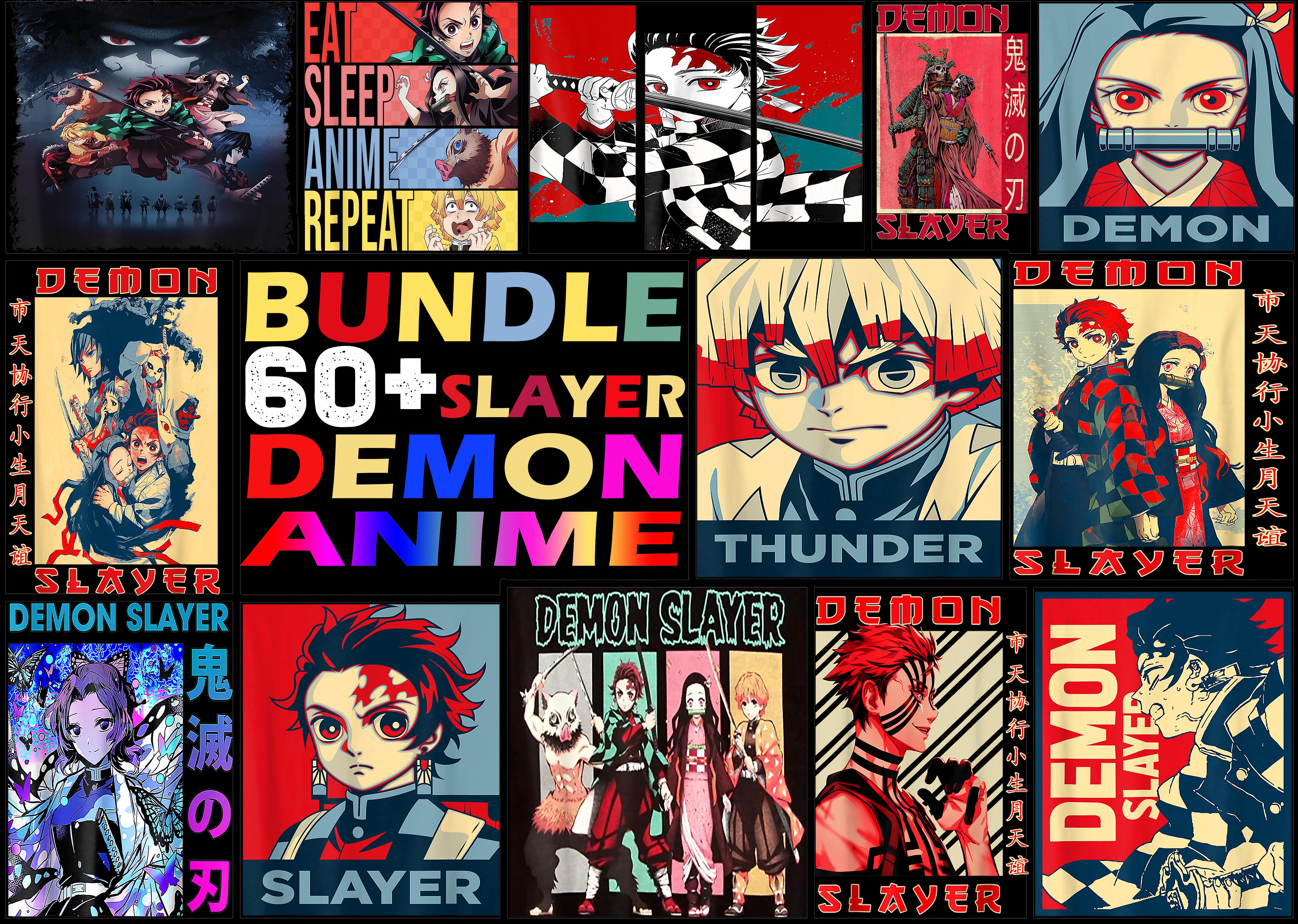 Demon Slayer Collage Wallpapers - Top Free Demon Slayer Collage ...