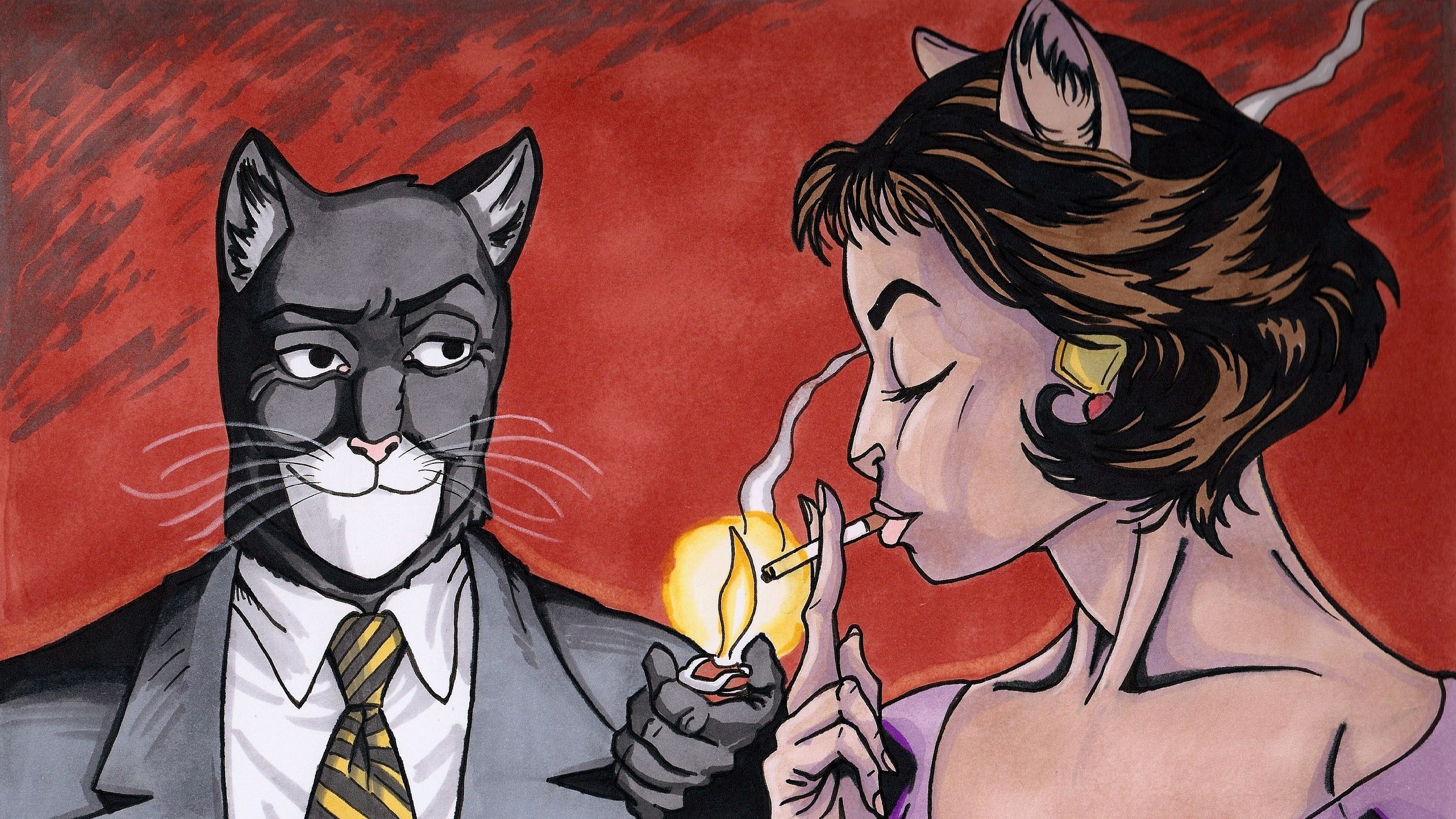 Blacksad Wallpapers - Top Free Blacksad Backgrounds - WallpaperAccess