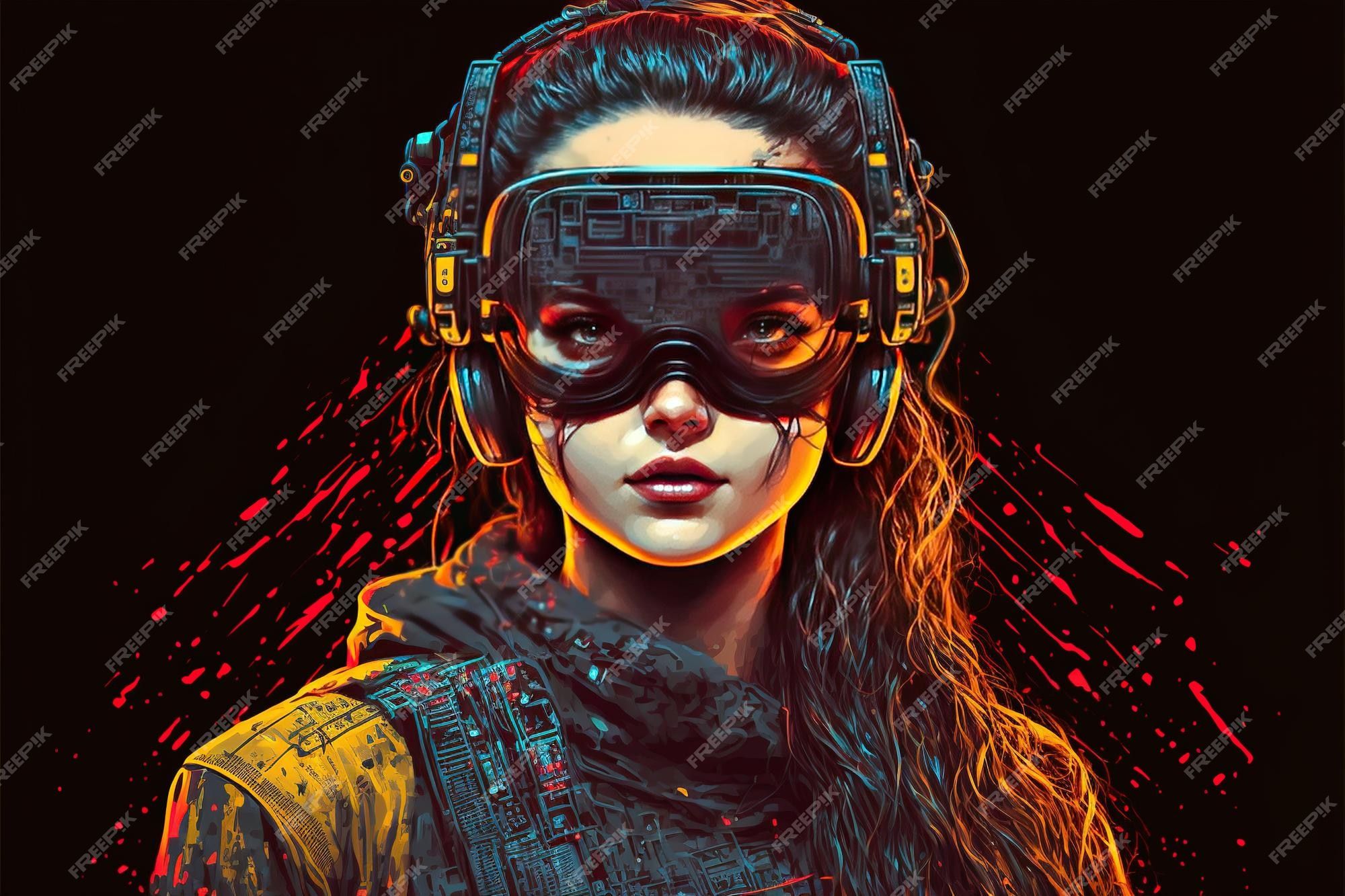 Cyberpunk Portrait Wallpapers - Top Free Cyberpunk Portrait Backgrounds ...