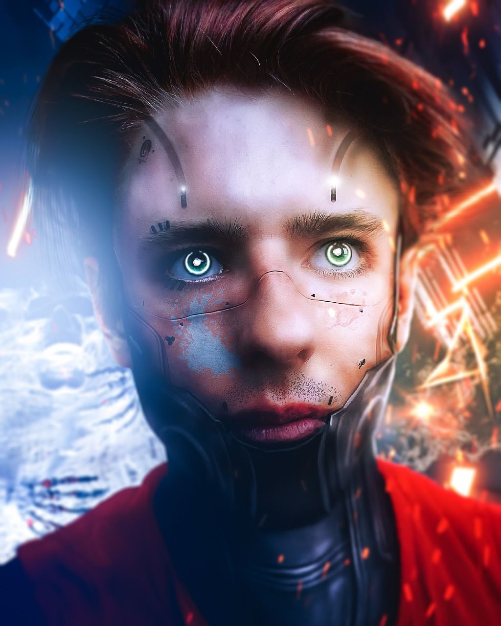 Cyberpunk Portrait Wallpapers - Top Free Cyberpunk Portrait Backgrounds ...