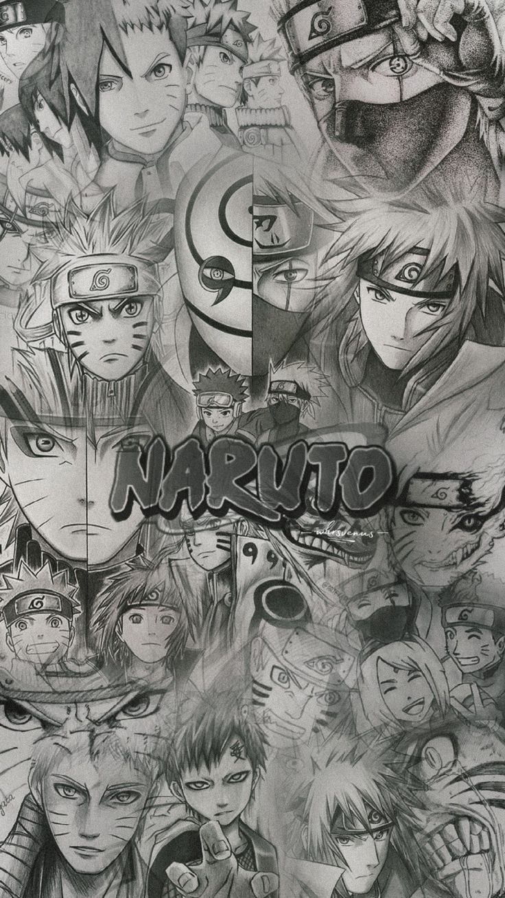 Naruto Sketch Wallpapers - Top Free Naruto Sketch Backgrounds ...