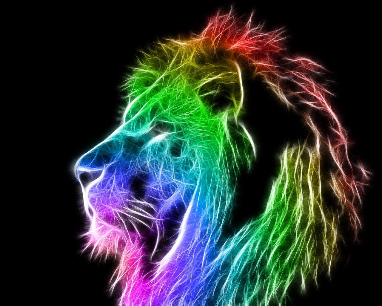 Cool Digital Lion Wallpapers - Top Free Cool Digital Lion Backgrounds ...
