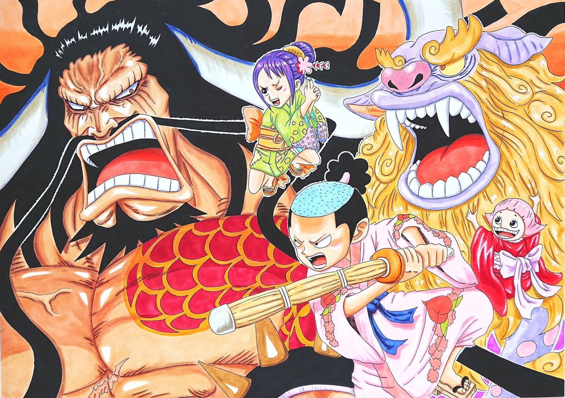 Wano Kingdom Wallpapers - Top Free Wano Kingdom Backgrounds ...