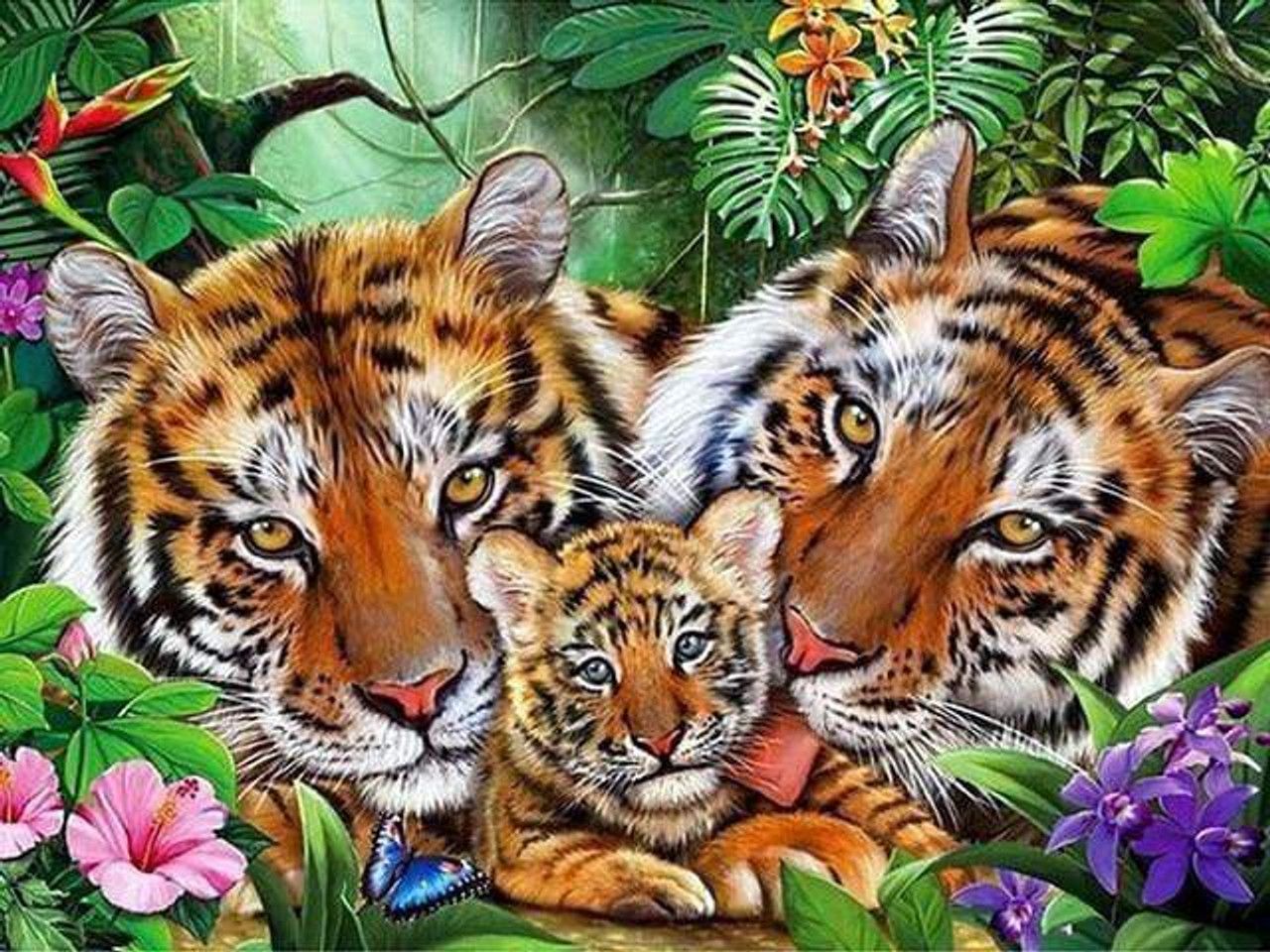 Tiger Family Wallpapers - Top Free Tiger Family Backgrounds ...