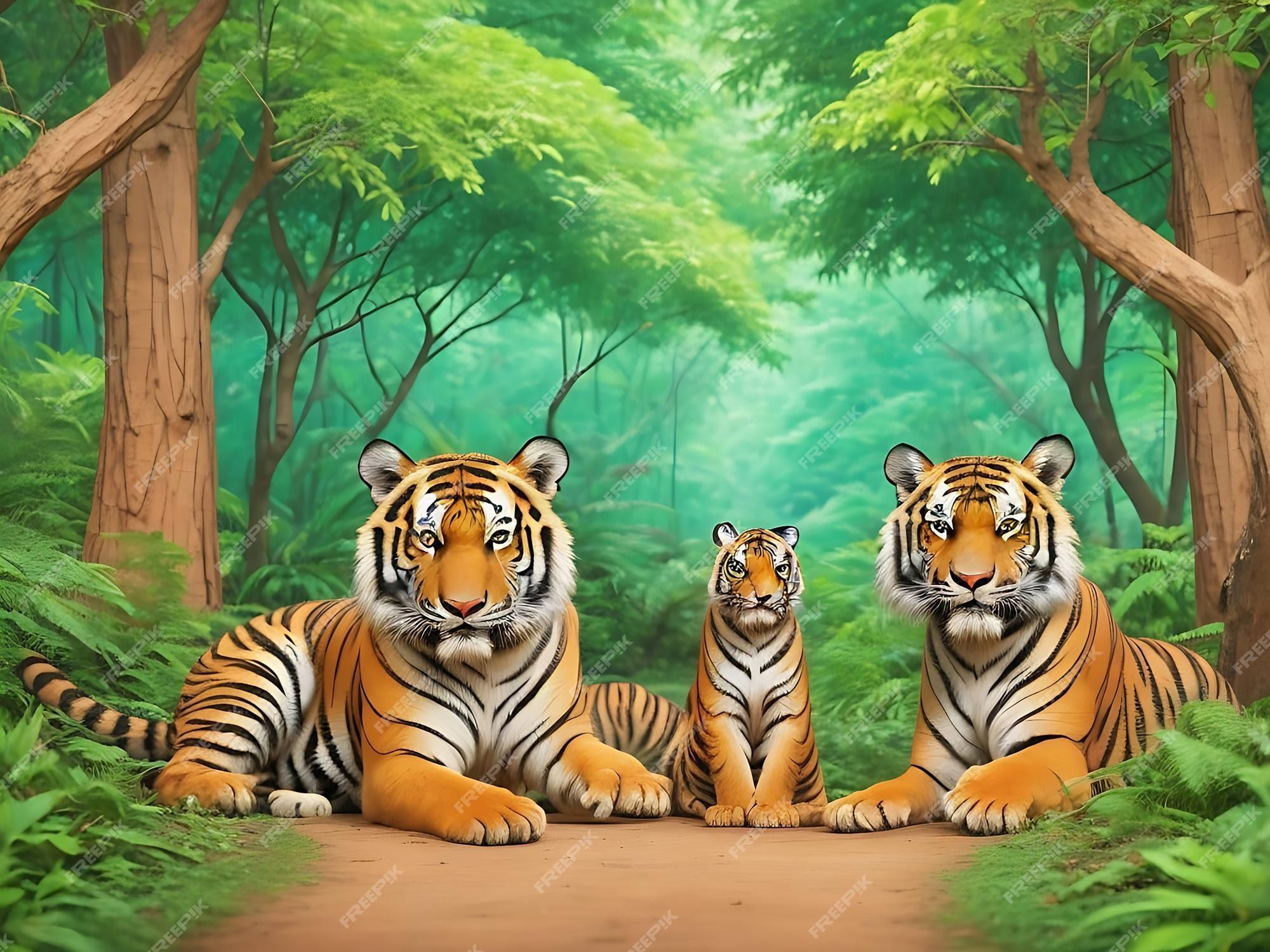 Tiger Family Wallpapers - Top Free Tiger Family Backgrounds ...