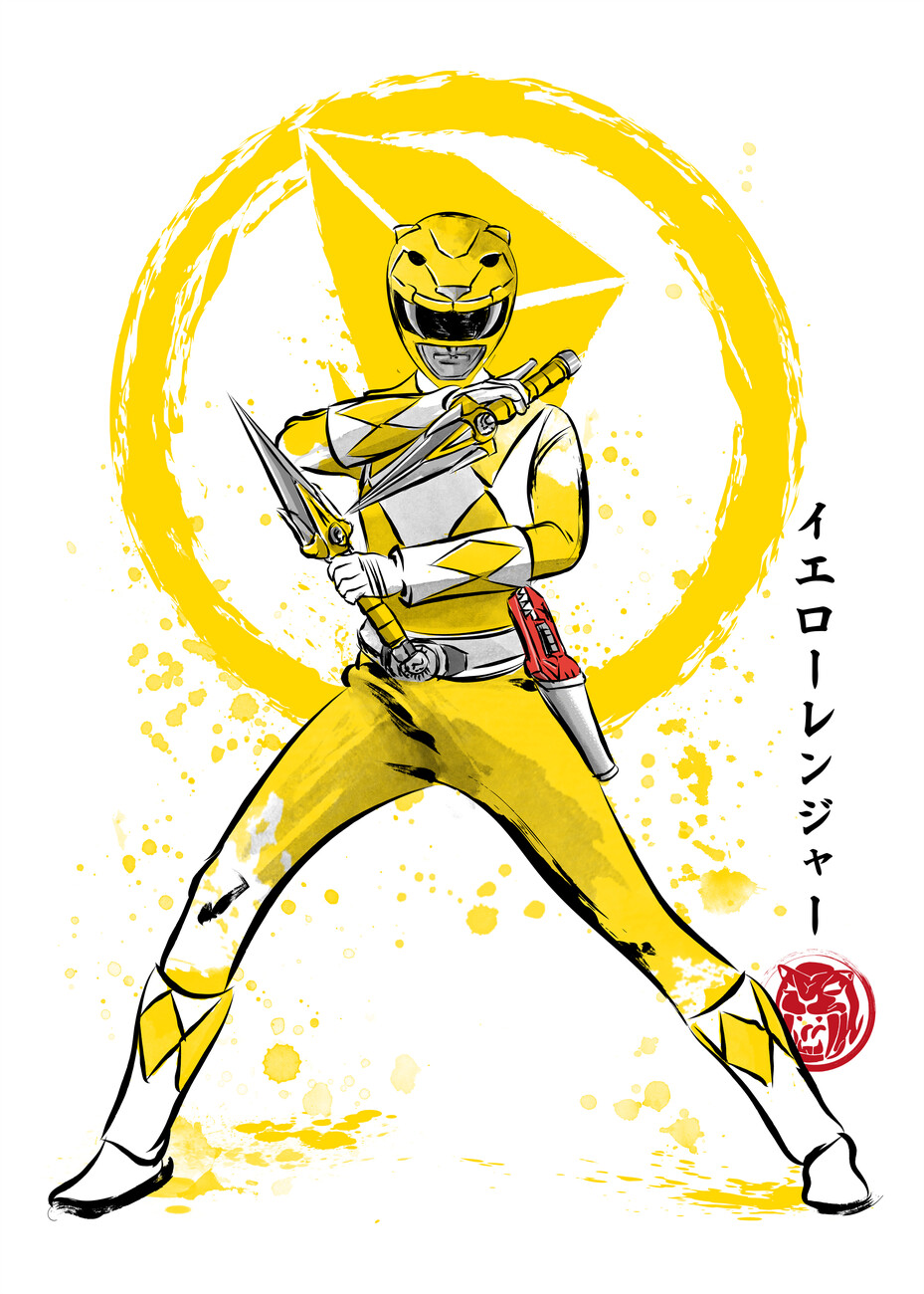 Yellow Power Ranger Wallpapers - Top Free Yellow Power Ranger ...