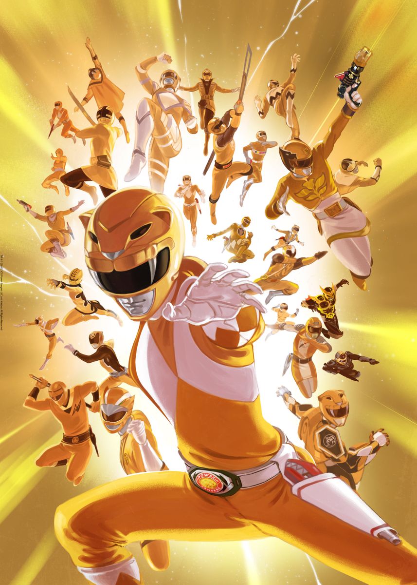 Yellow Power Ranger Wallpapers - Top Free Yellow Power Ranger ...