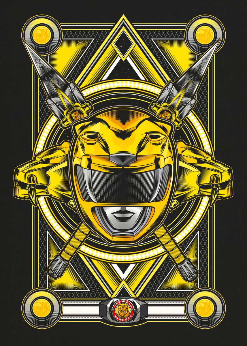 Yellow Power Ranger Wallpapers - Top Free Yellow Power Ranger ...