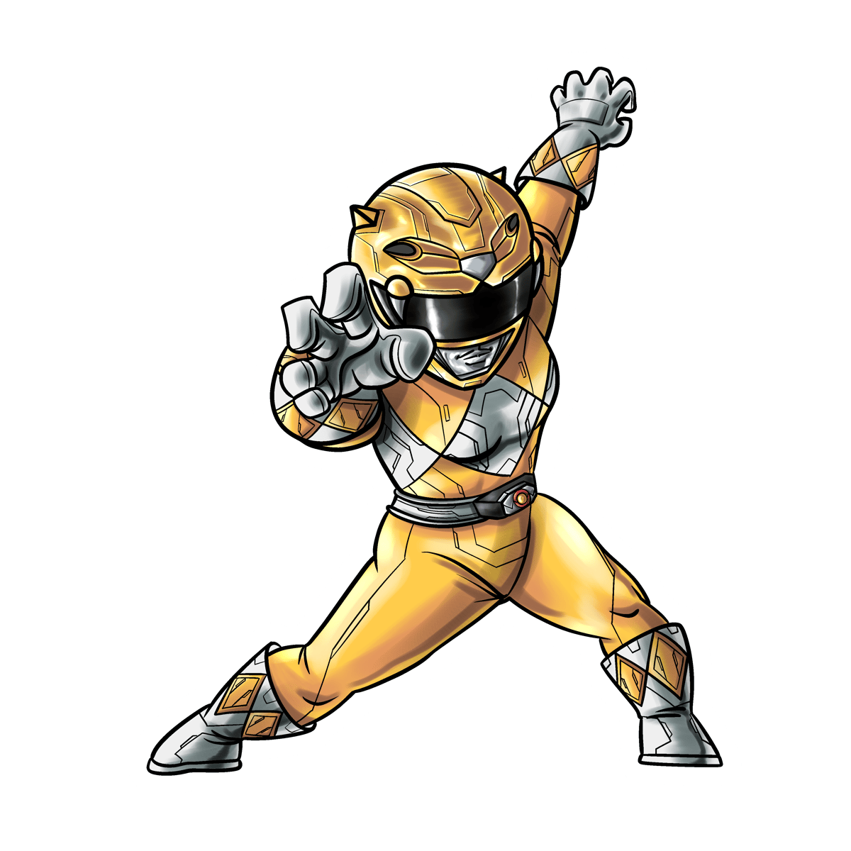 Yellow Power Ranger Wallpapers - Top Free Yellow Power Ranger ...
