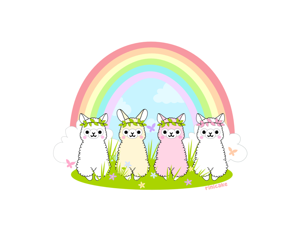 Cute Alpaca Wallpapers - Top Free Cute Alpaca Backgrounds - WallpaperAccess