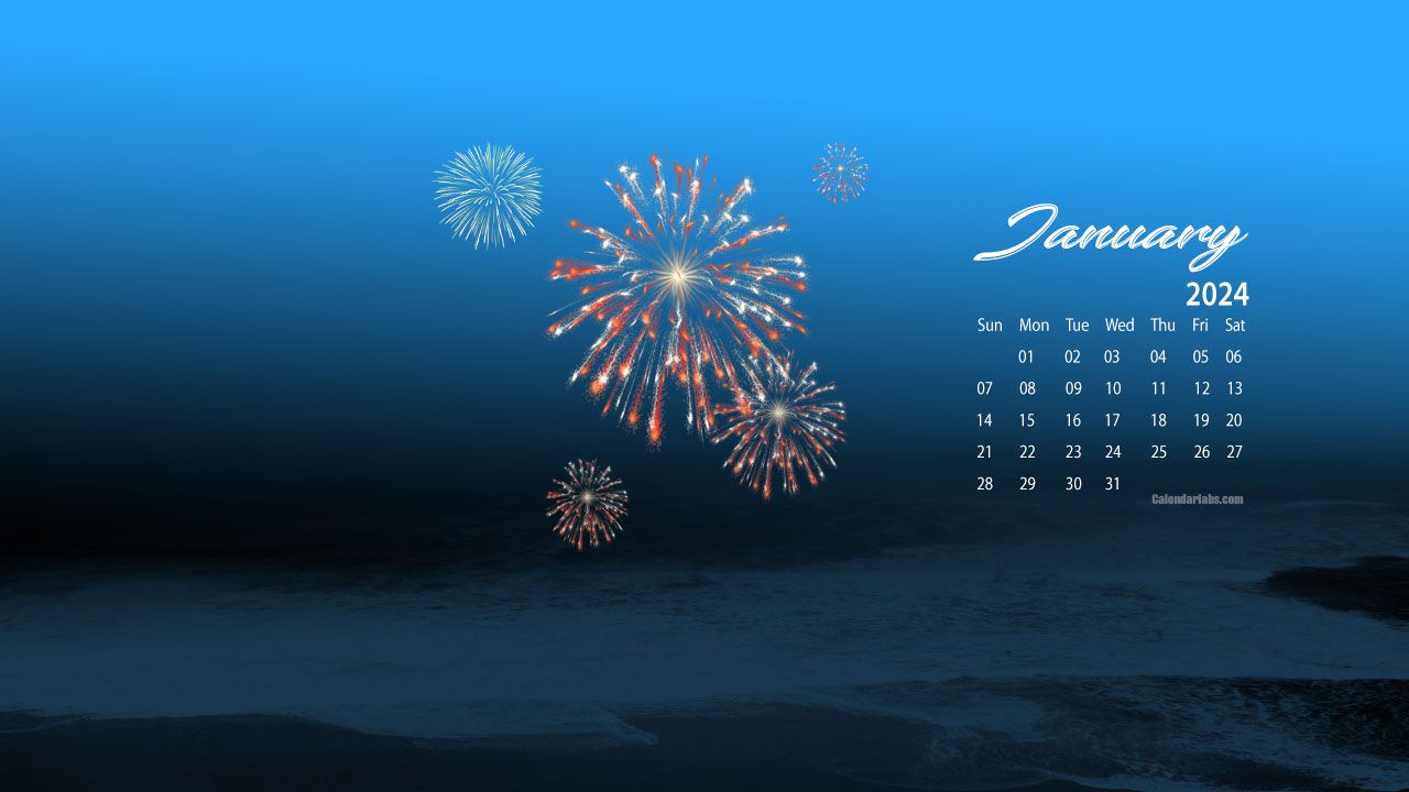January 2024 Calendar Wallpapers - Top Free January 2024 Calendar ...