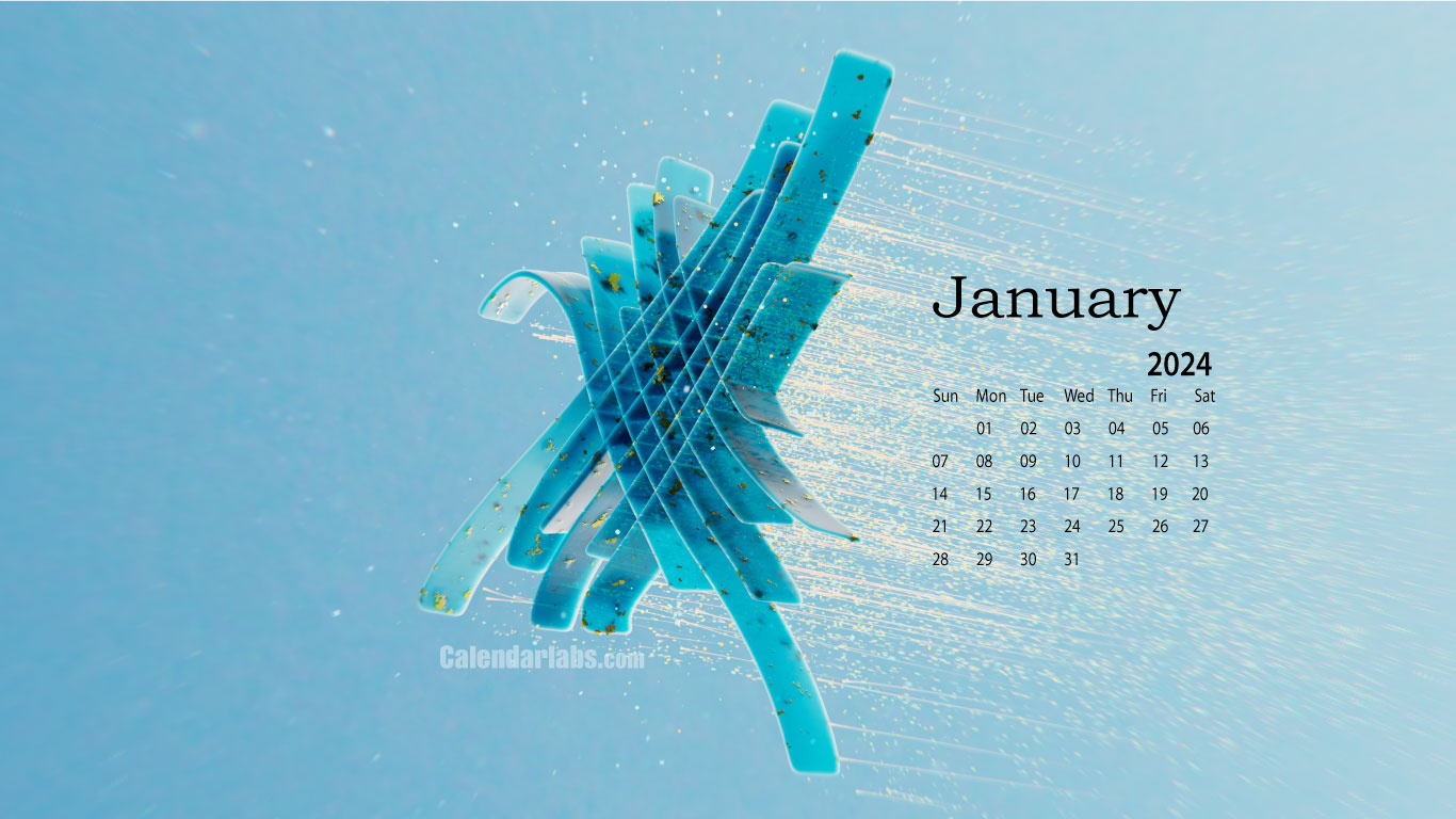 January 2024 Calendar Wallpapers - Top Free January 2024 Calendar ...