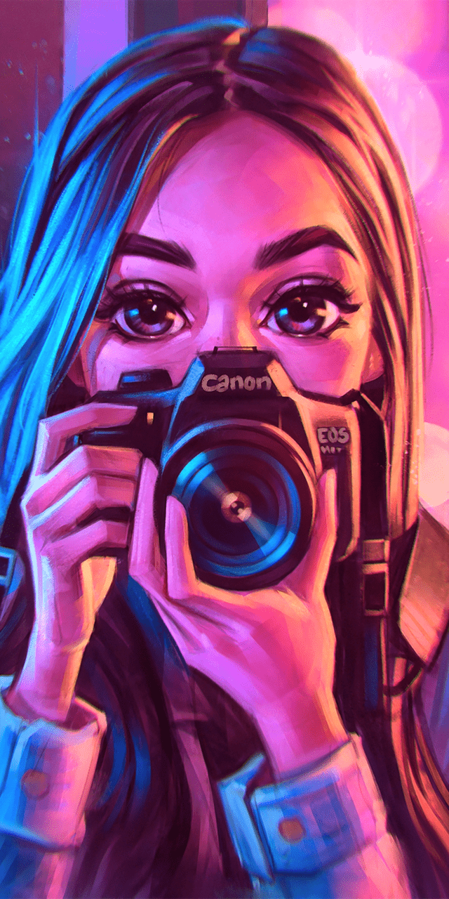 Camera Girl Wallpapers - Top Free Camera Girl Backgrounds - WallpaperAccess