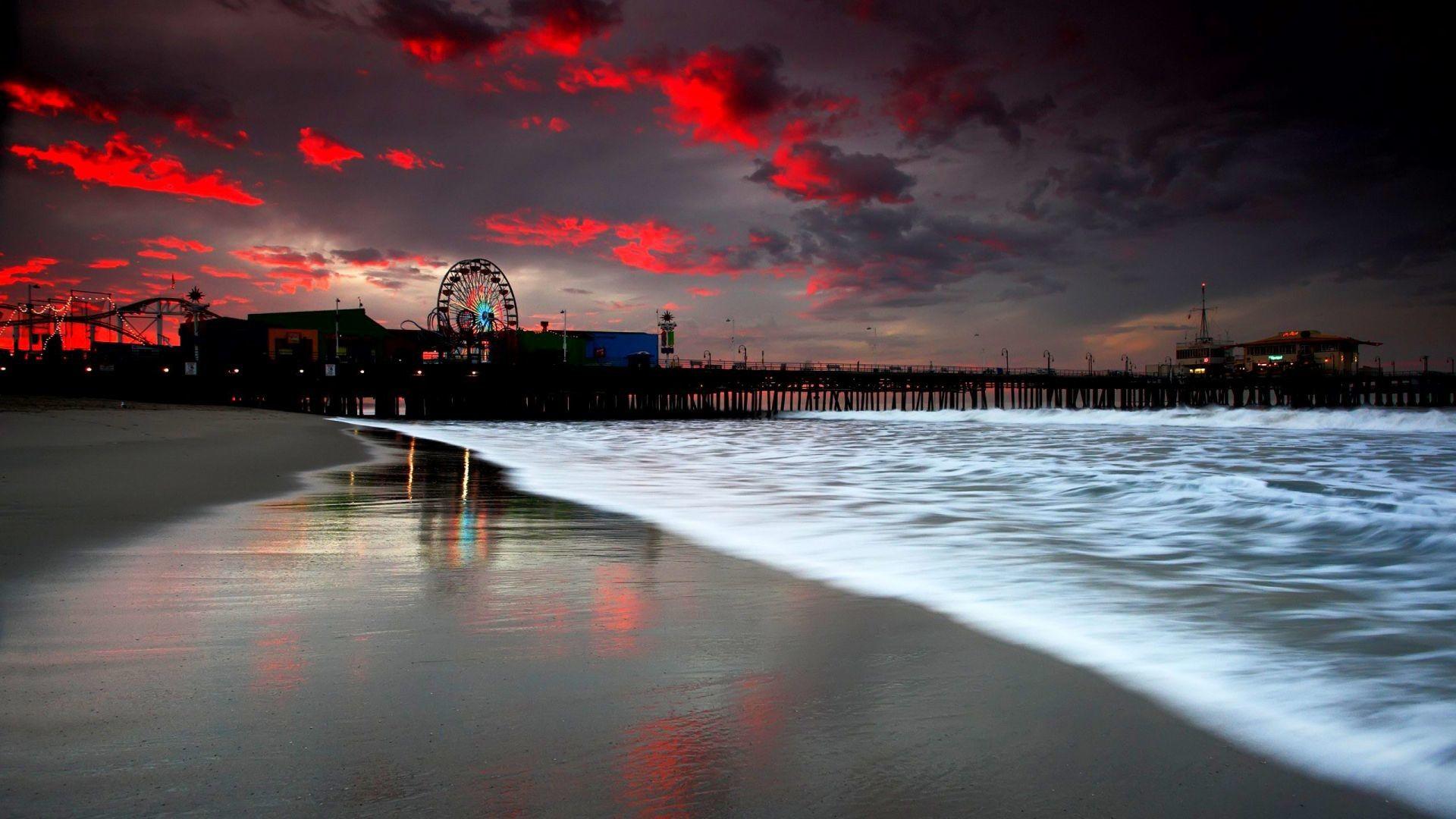 Night Beach Wallpapers - Top Free Night Beach Backgrounds - WallpaperAccess