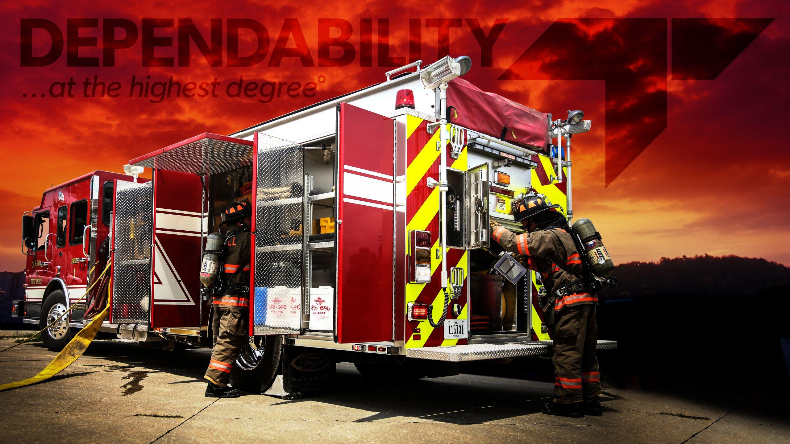 Fire Truck Wallpapers - Top Free Fire Truck Backgrounds - WallpaperAccess