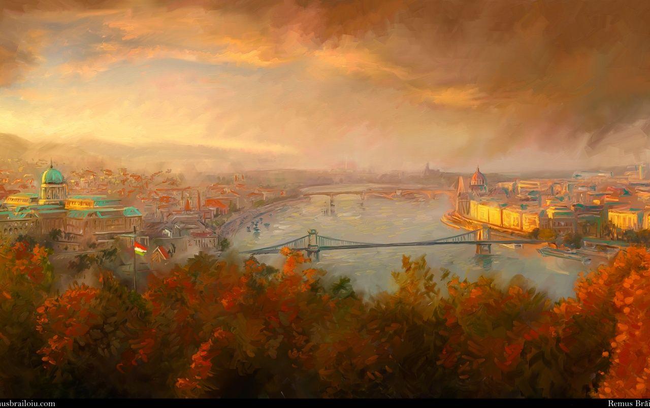 Autumn Town Wallpapers - Top Free Autumn Town Backgrounds - WallpaperAccess