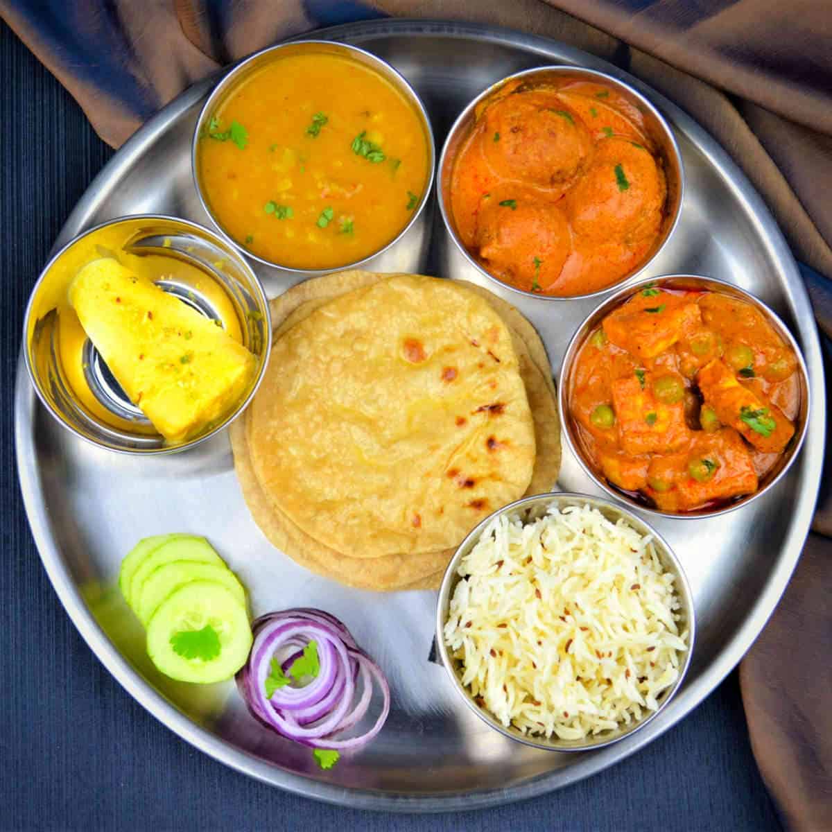 Veg Thali Wallpapers - Top Free Veg Thali Backgrounds - WallpaperAccess