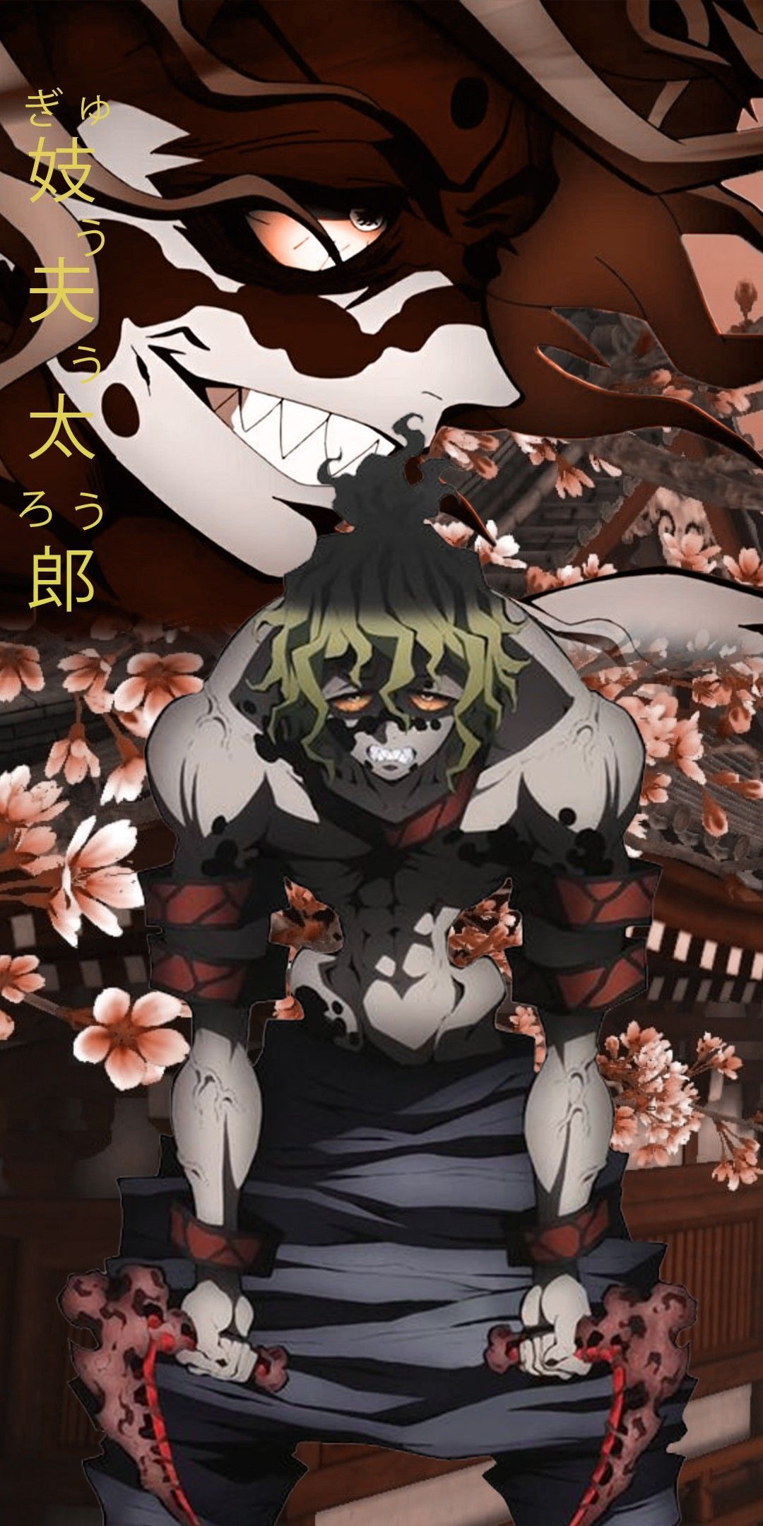 Demon Slayer Gyutaro Wallpapers - Top Free Demon Slayer Gyutaro Backgrounds - WallpaperAccess