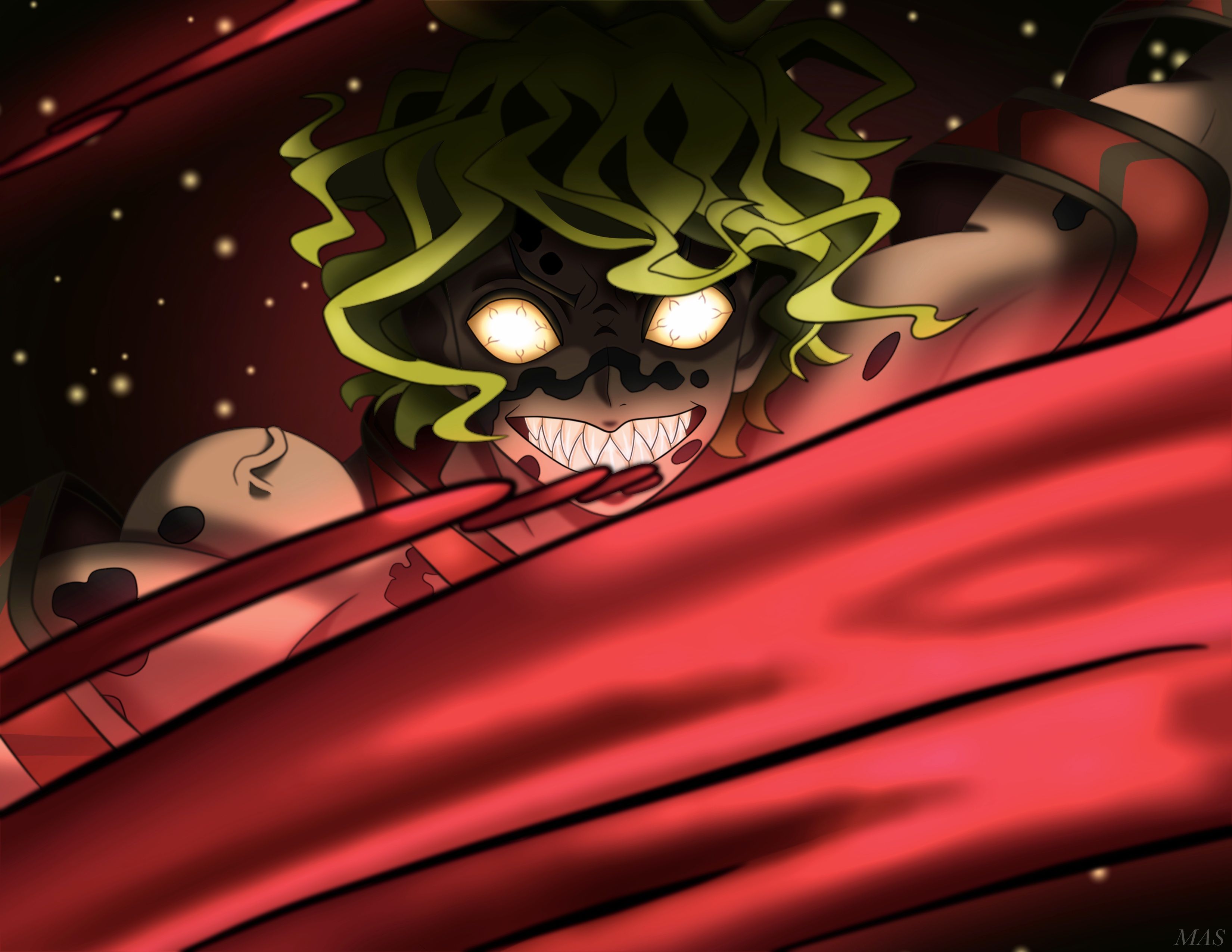 Demon Slayer Gyutaro Wallpapers - Top Free Demon Slayer Gyutaro Backgrounds - WallpaperAccess