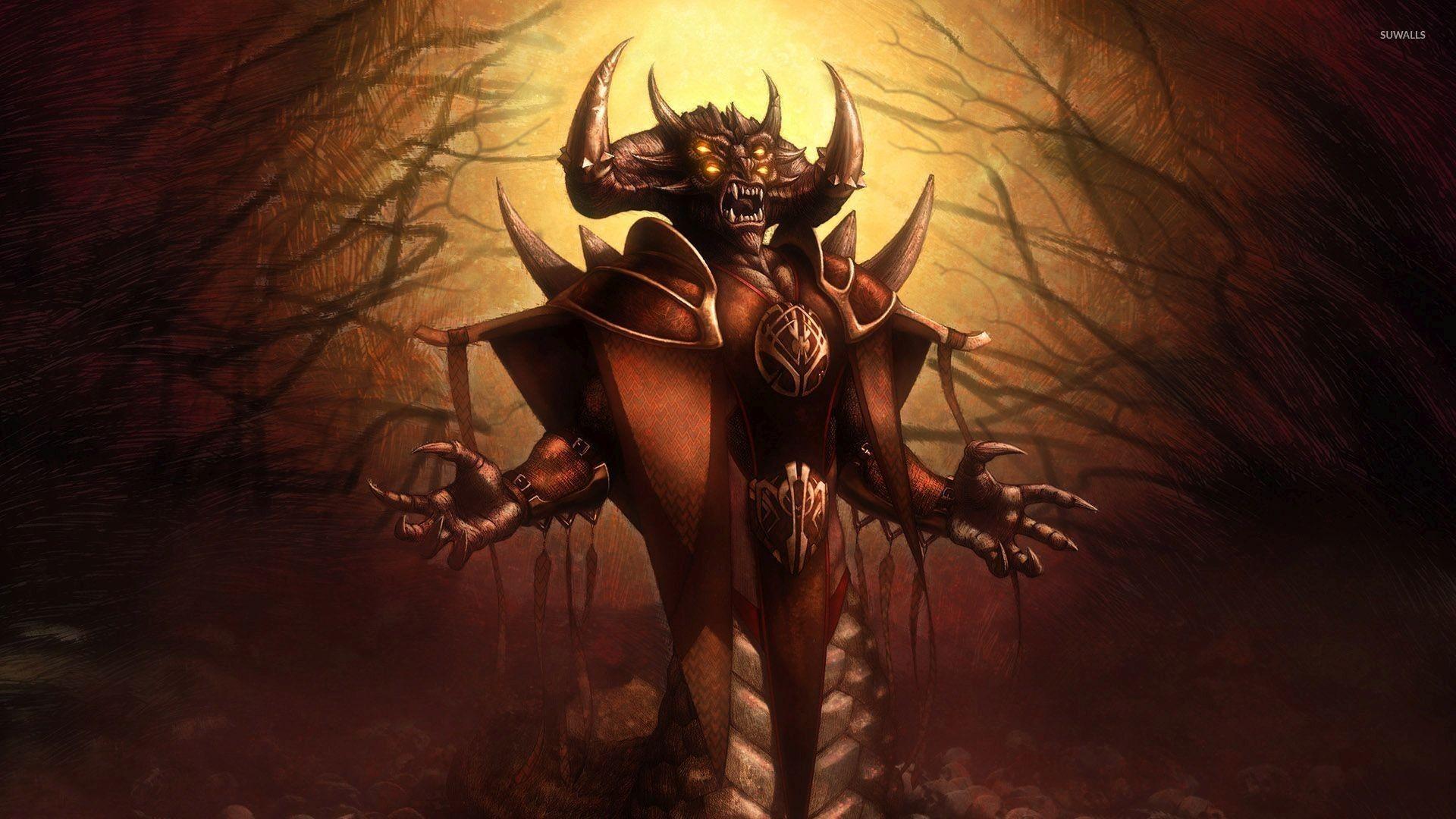 Scary Demon Wallpapers - Top Free Scary Demon Backgrounds - WallpaperAccess
