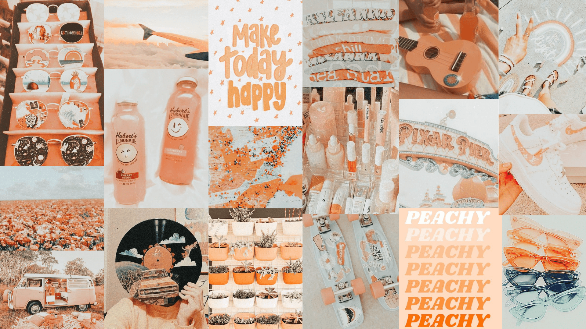 Peach Collage Wallpapers - Top Free Peach Collage Backgrounds ...