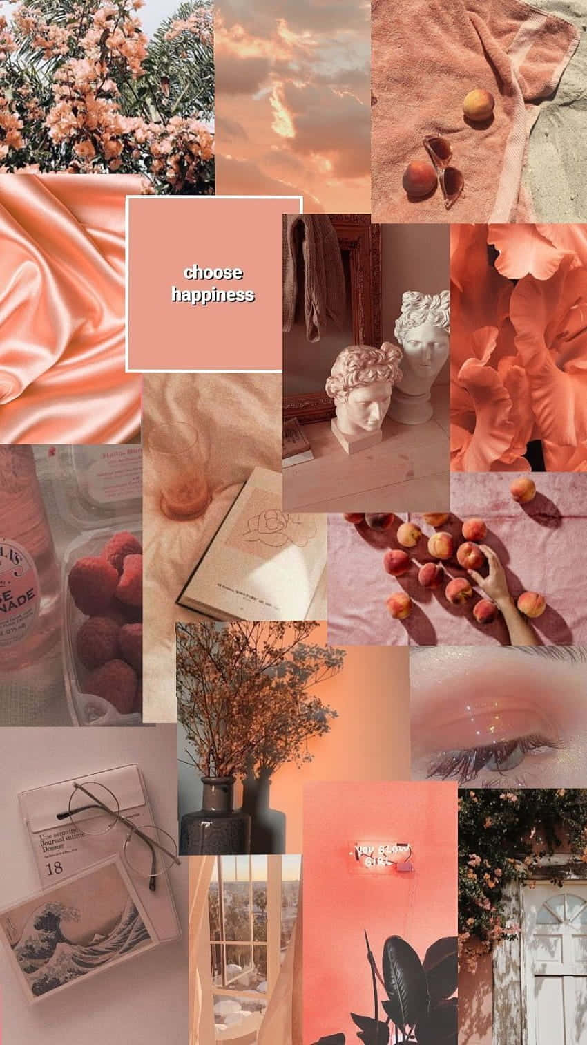 Peach Collage Wallpapers - Top Free Peach Collage Backgrounds ...