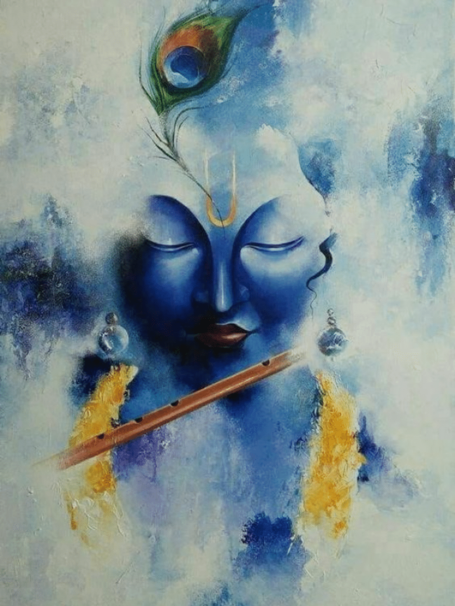 Krishna Drawing Wallpapers - Top Free Krishna Drawing Backgrounds ...