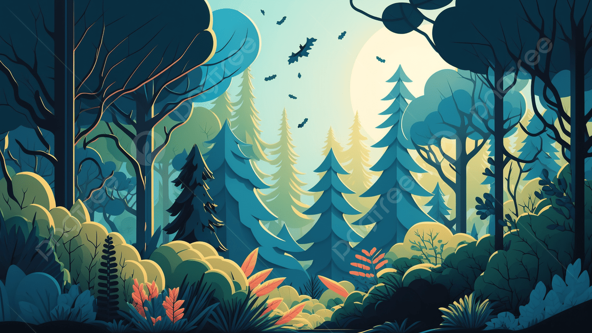 Forest Illustration Wallpapers - Top Free Forest Illustration ...