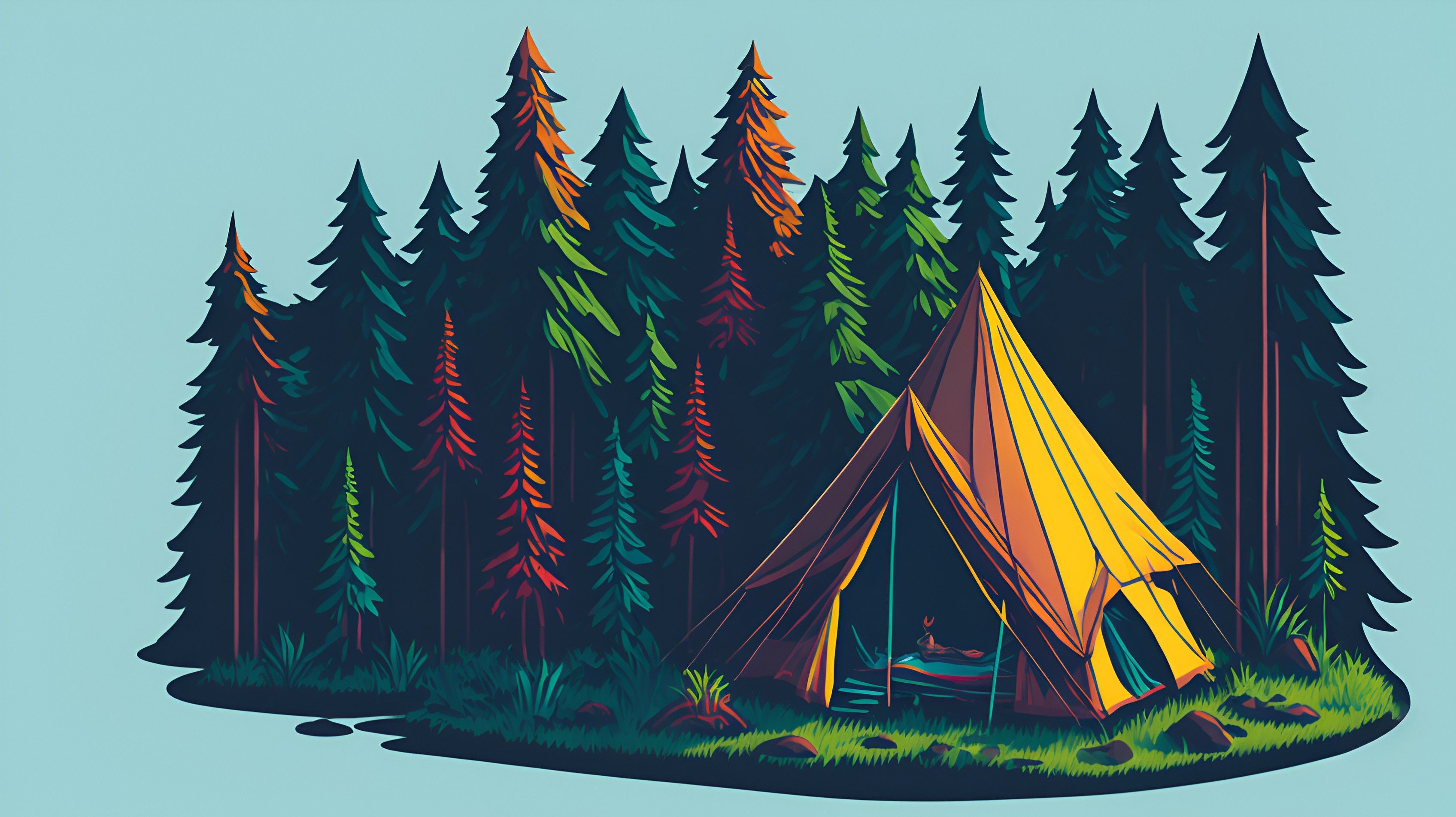 Forest Illustration Wallpapers - Top Free Forest Illustration ...