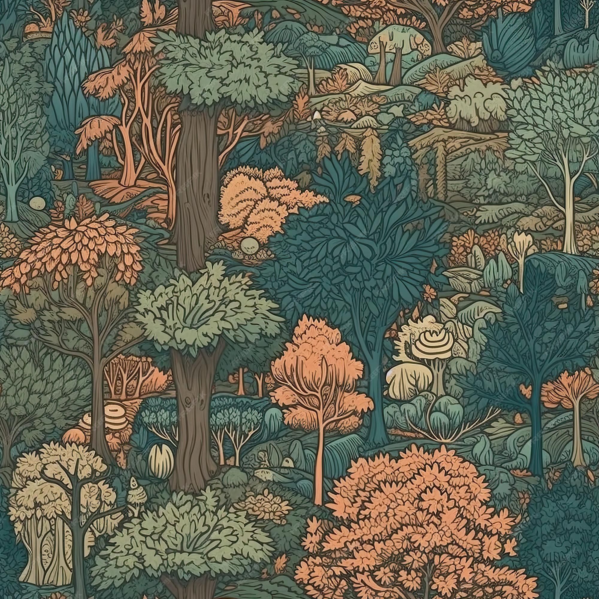 Forest Illustration Wallpapers - Top Free Forest Illustration ...