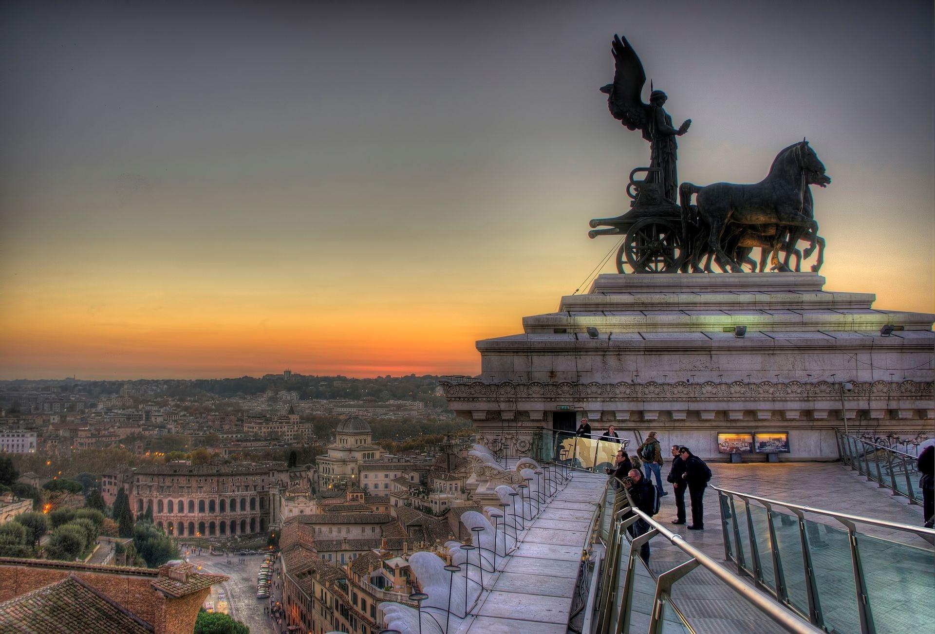 Rome Sunset Wallpapers - Top Free Rome Sunset Backgrounds - WallpaperAccess