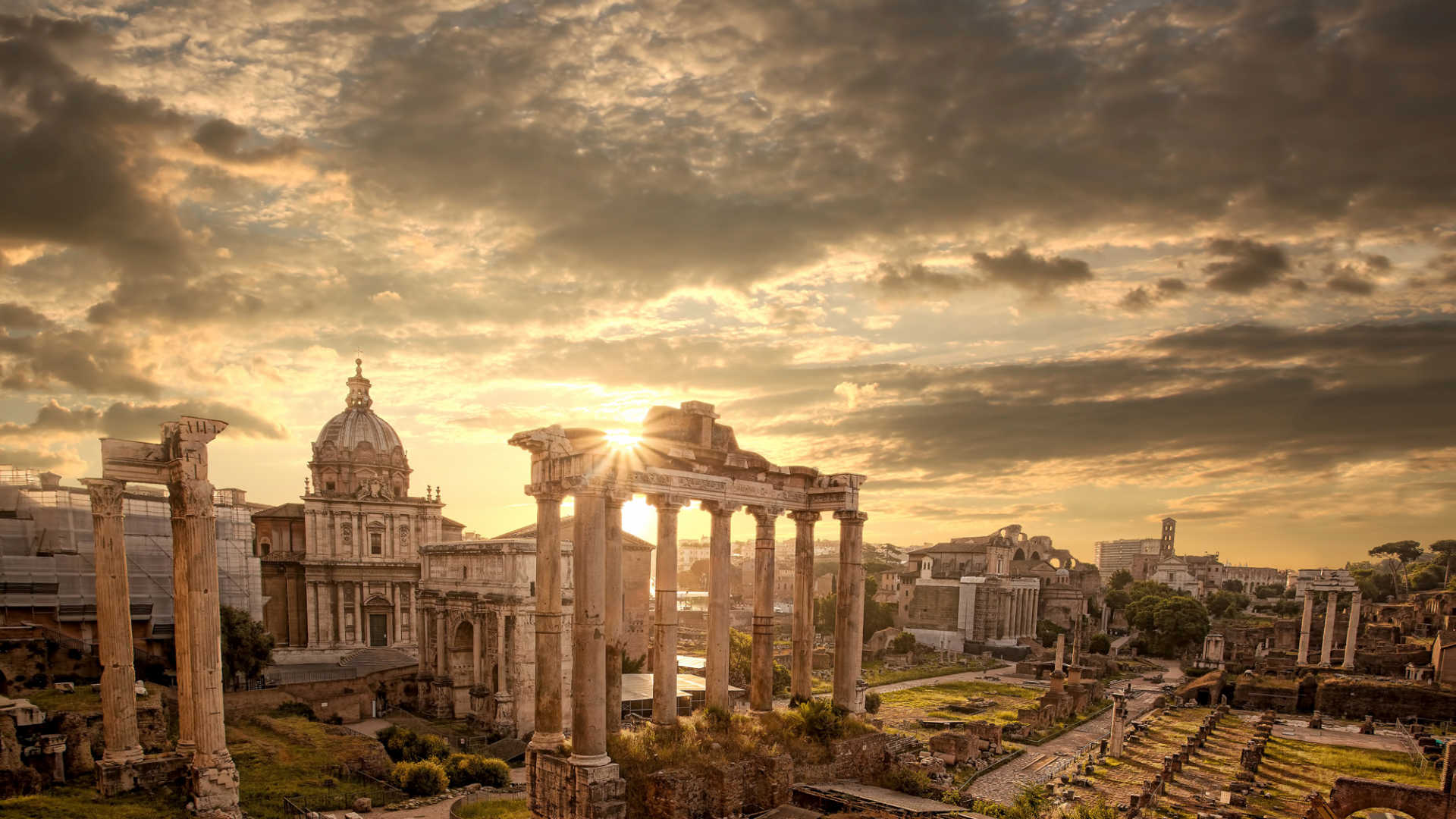 Rome Sunset Wallpapers - Top Free Rome Sunset Backgrounds - WallpaperAccess