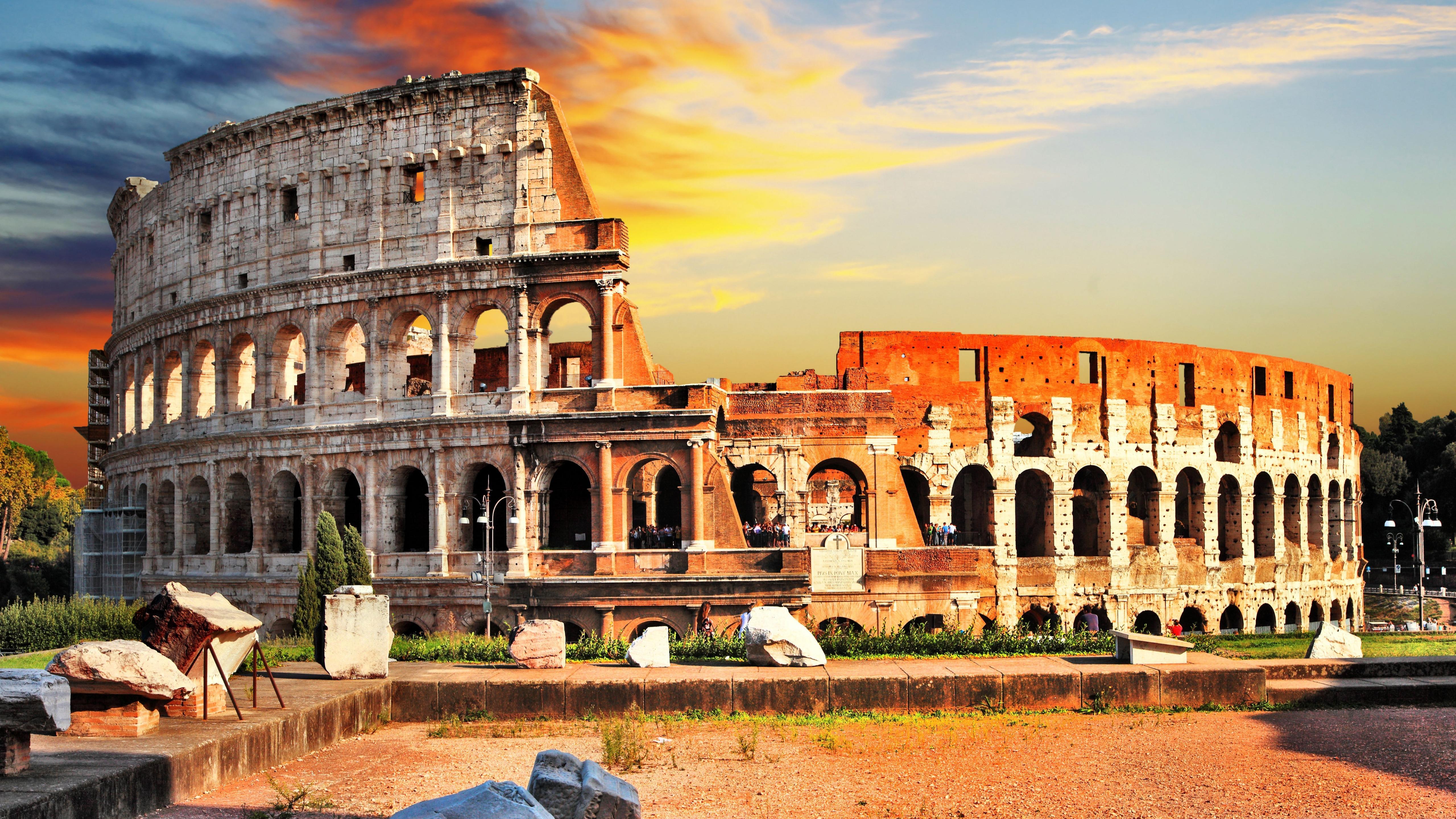 Rome Sunset Wallpapers - Top Free Rome Sunset Backgrounds - WallpaperAccess