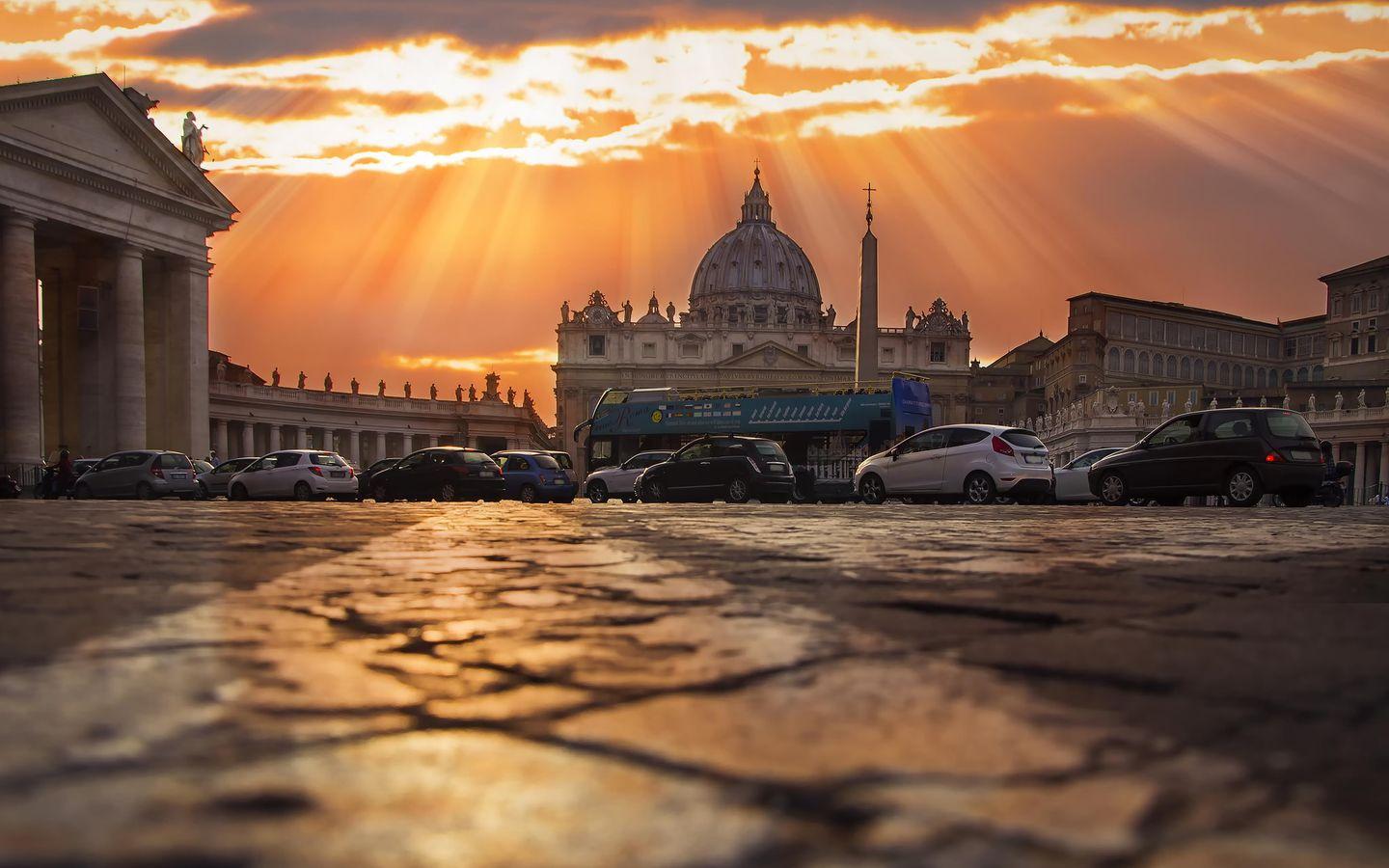 Rome Sunset Wallpapers - Top Free Rome Sunset Backgrounds - WallpaperAccess