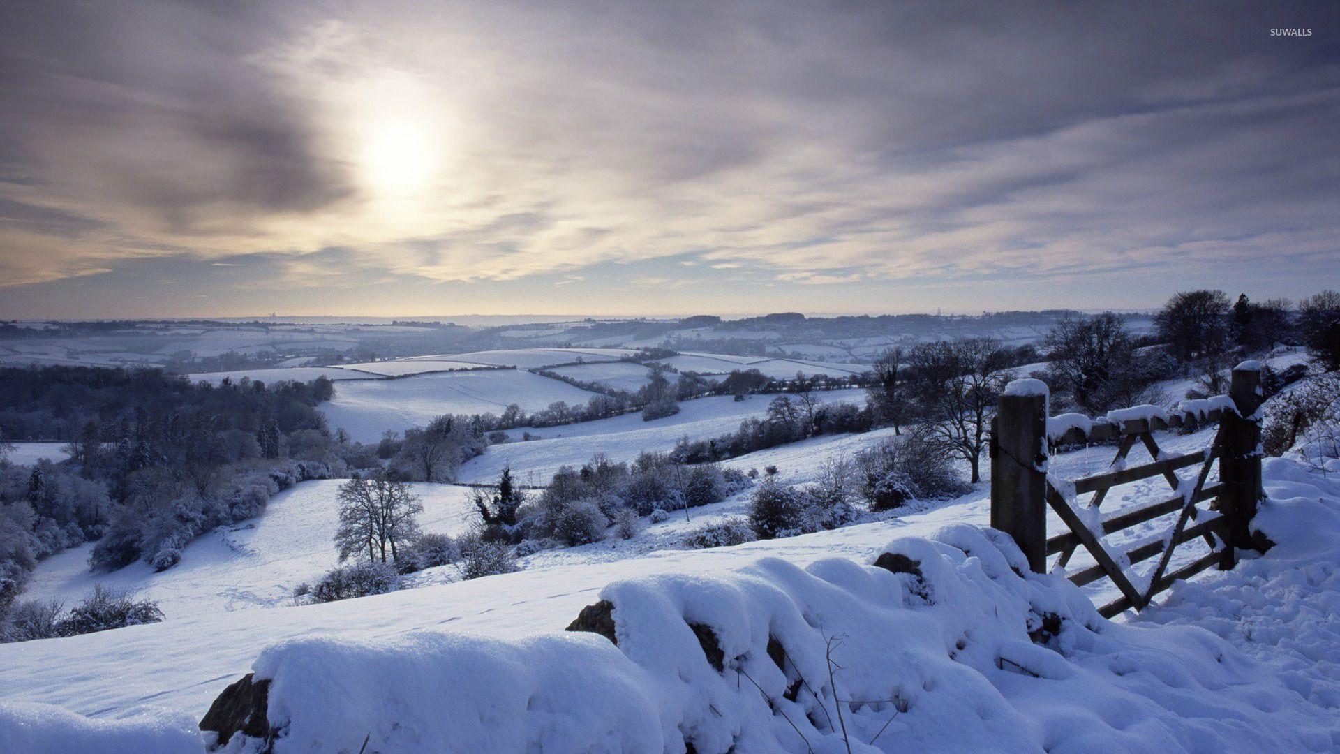 Winter Landscape Wallpapers - Top Free Winter Landscape Backgrounds ...