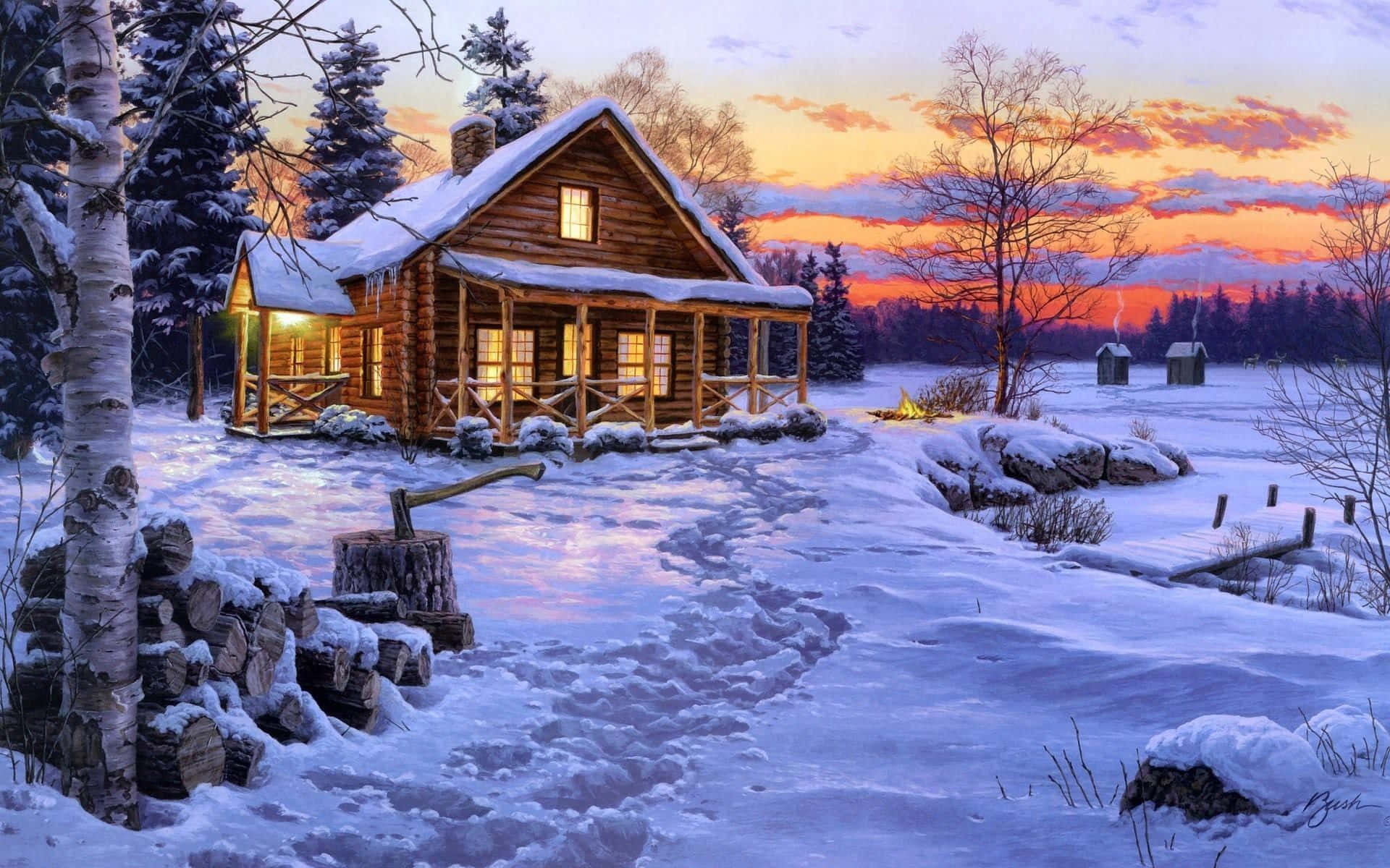 Cozy Cottage Wallpapers - Top Free Cozy Cottage Backgrounds ...