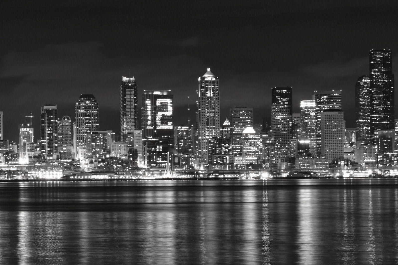 Seattle Black and White Wallpapers - Top Free Seattle Black and White ...