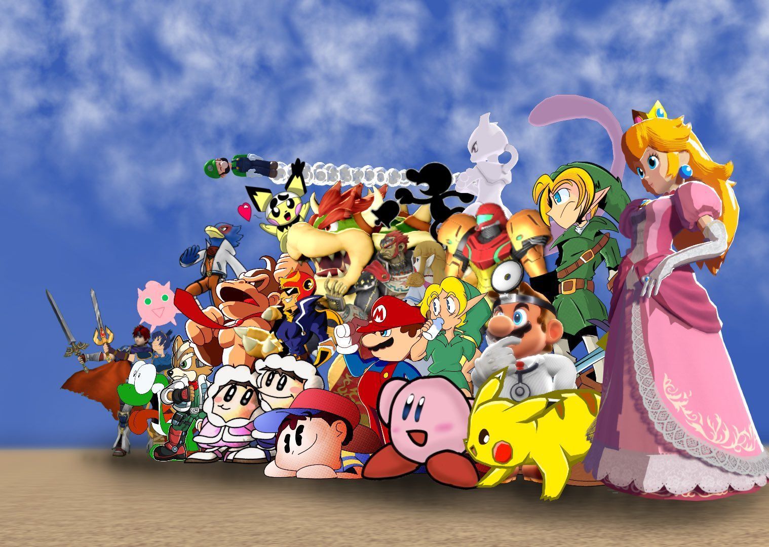 Super Smash Bros Melee Wallpapers - Top Free Super Smash Bros Melee ...