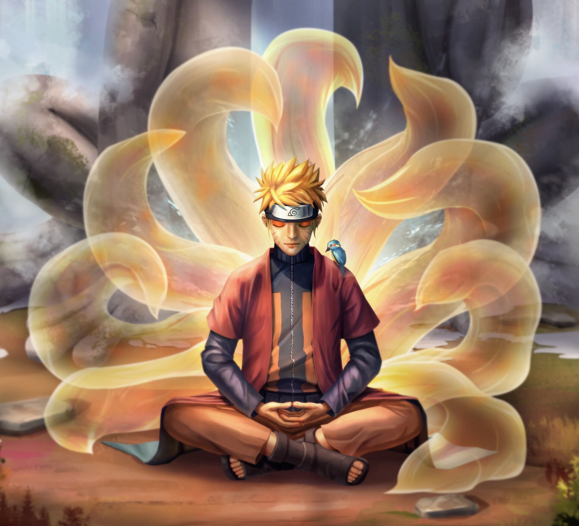 Naruto Meditation Wallpapers - Top Free Naruto Meditation Backgrounds ...