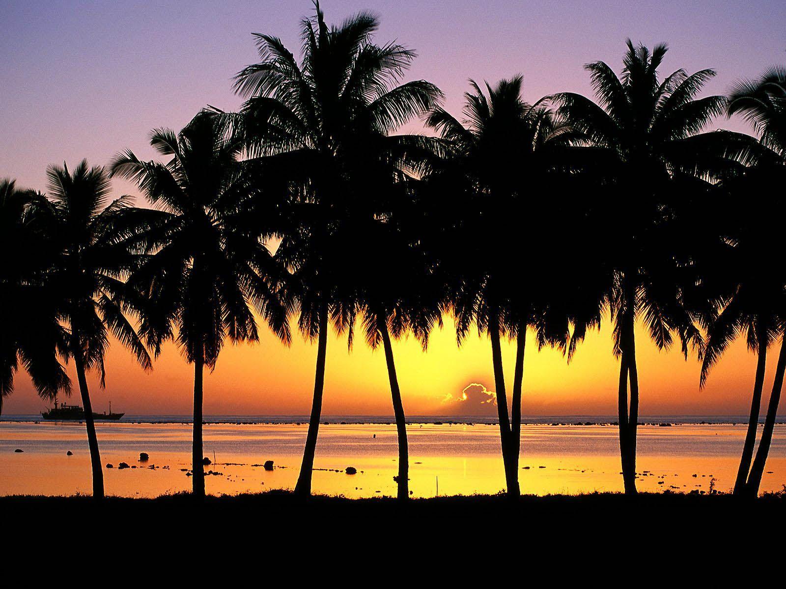 Island Sunset Wallpapers - Top Free Island Sunset Backgrounds ...