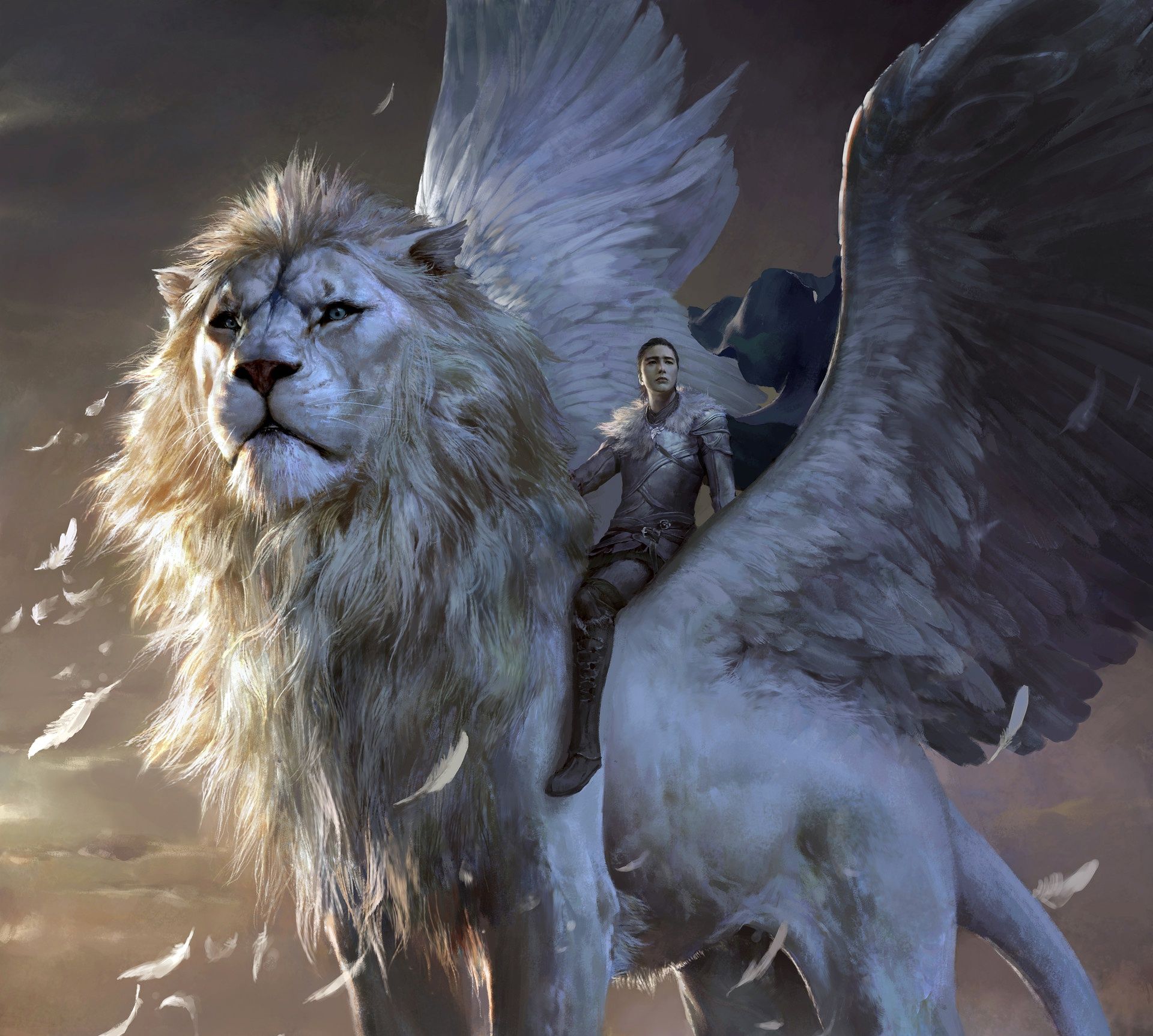 Fantasy Lion Wallpapers - Top Free Fantasy Lion Backgrounds ...