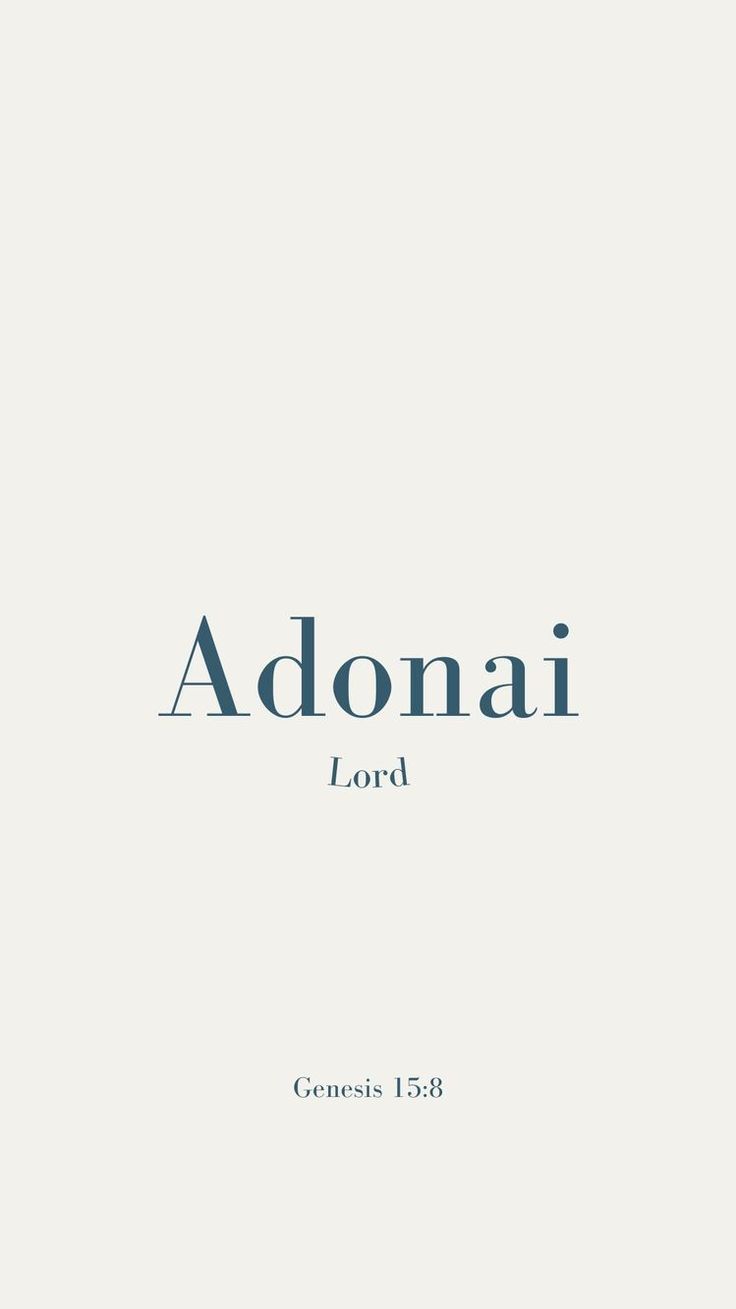 Adonai Wallpapers - Top Free Adonai Backgrounds - WallpaperAccess