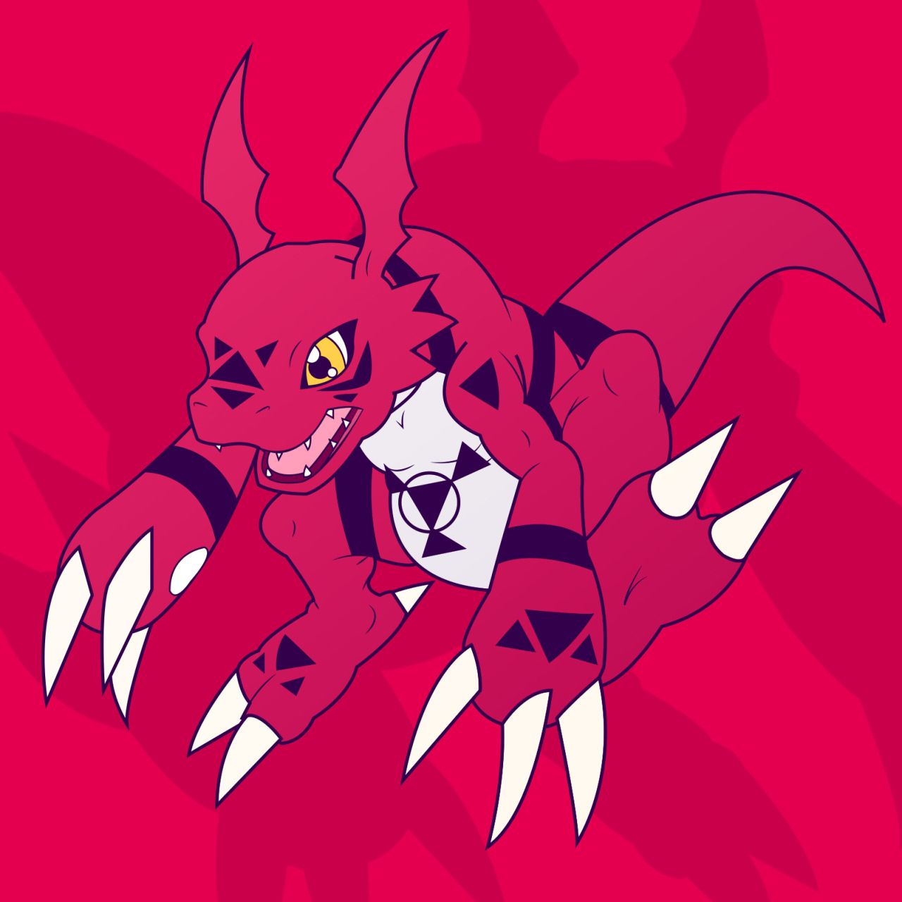 Guilmon Wallpapers - Top Free Guilmon Backgrounds - WallpaperAccess