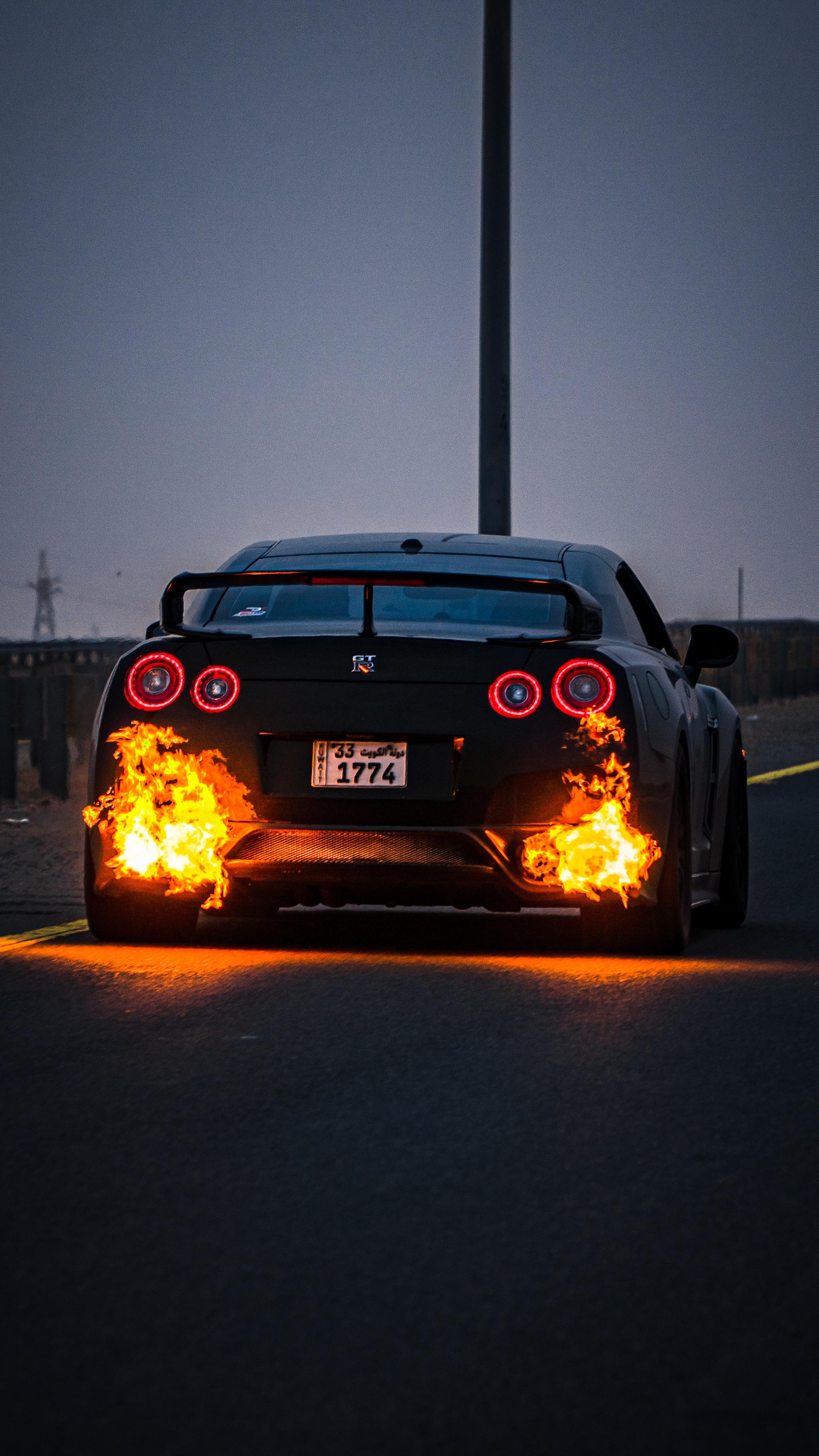 GTR Flames Wallpapers - Top Free GTR Flames Backgrounds - WallpaperAccess