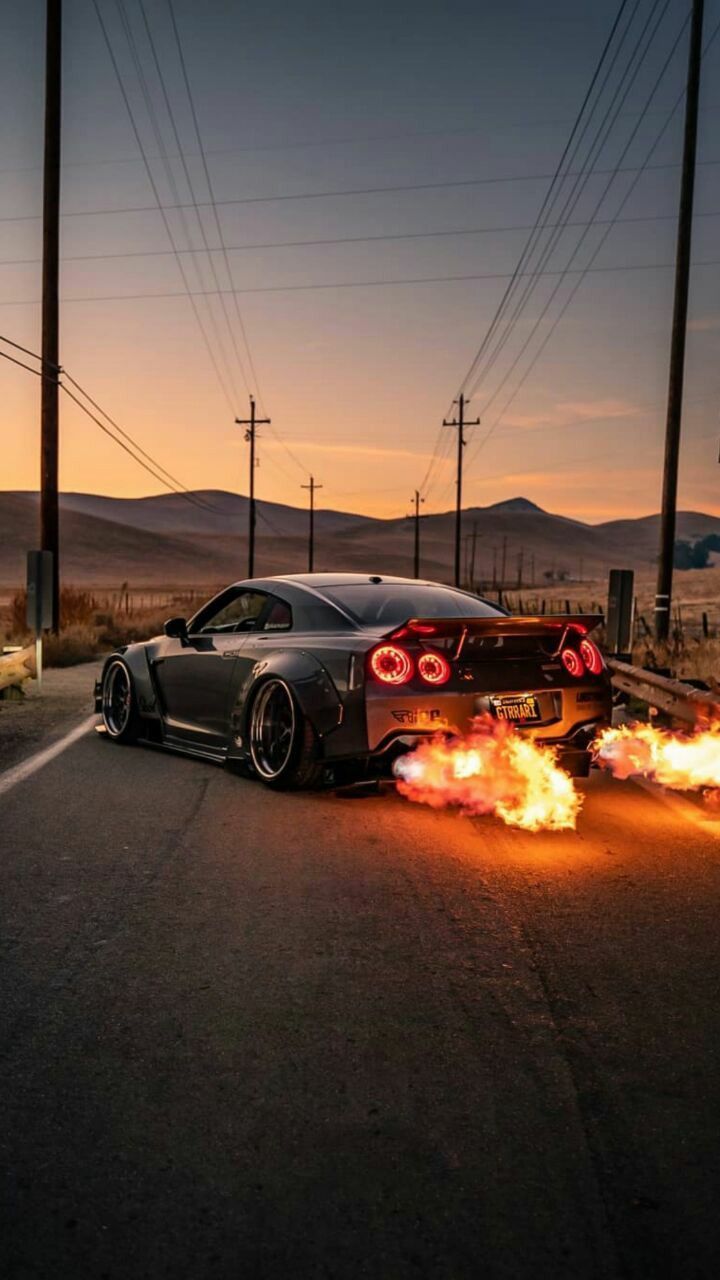 GTR Flames Wallpapers - Top Free GTR Flames Backgrounds - WallpaperAccess
