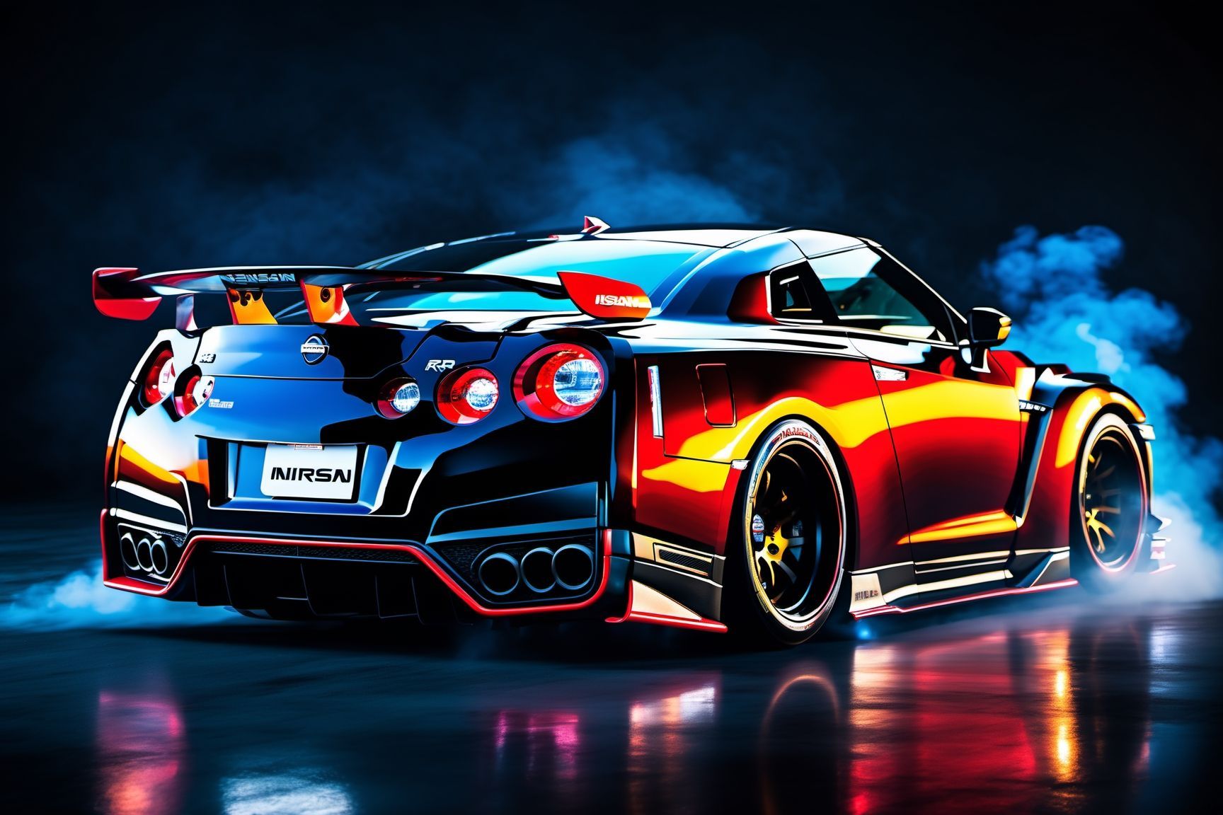 GTR Flames Wallpapers - Top Free GTR Flames Backgrounds - WallpaperAccess
