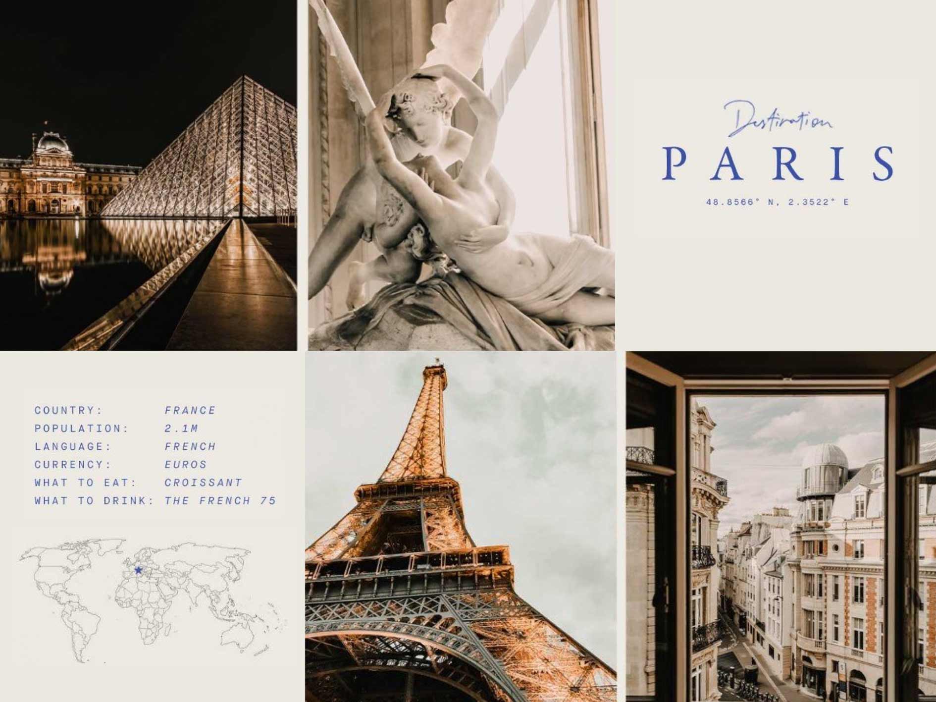 Paris Collage Wallpapers - Top Free Paris Collage Backgrounds ...
