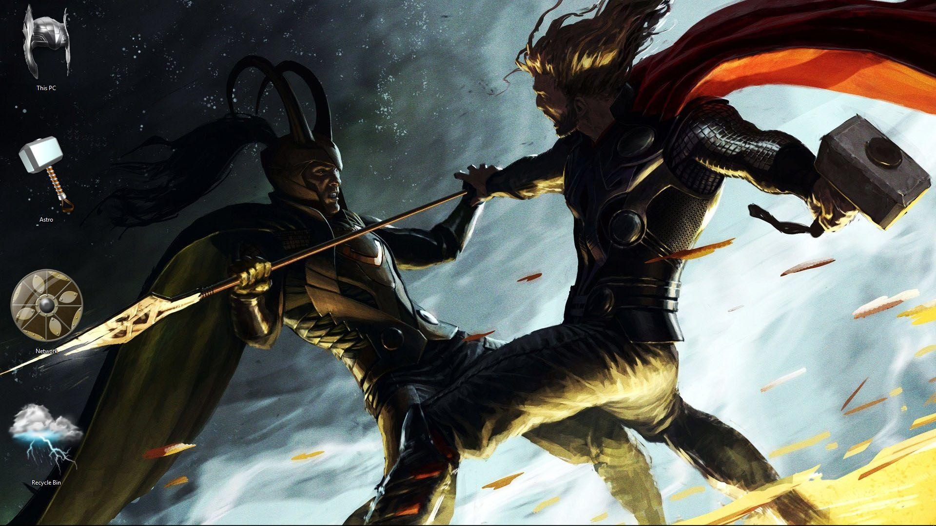 Mighty Thor Wallpapers - Top Free Mighty Thor Backgrounds - WallpaperAccess