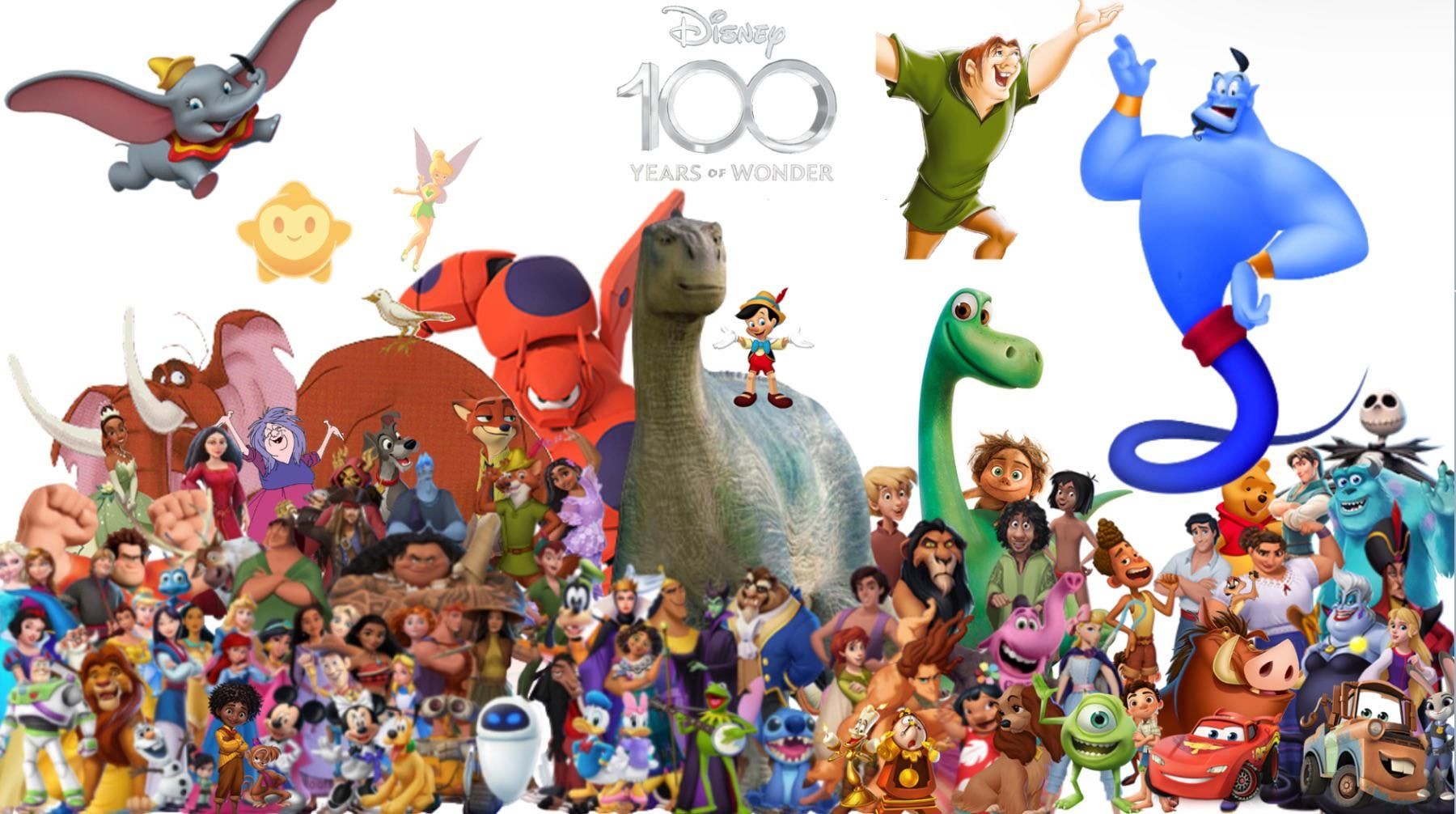 Disney 100 Wallpapers - Top Free Disney 100 Backgrounds - WallpaperAccess